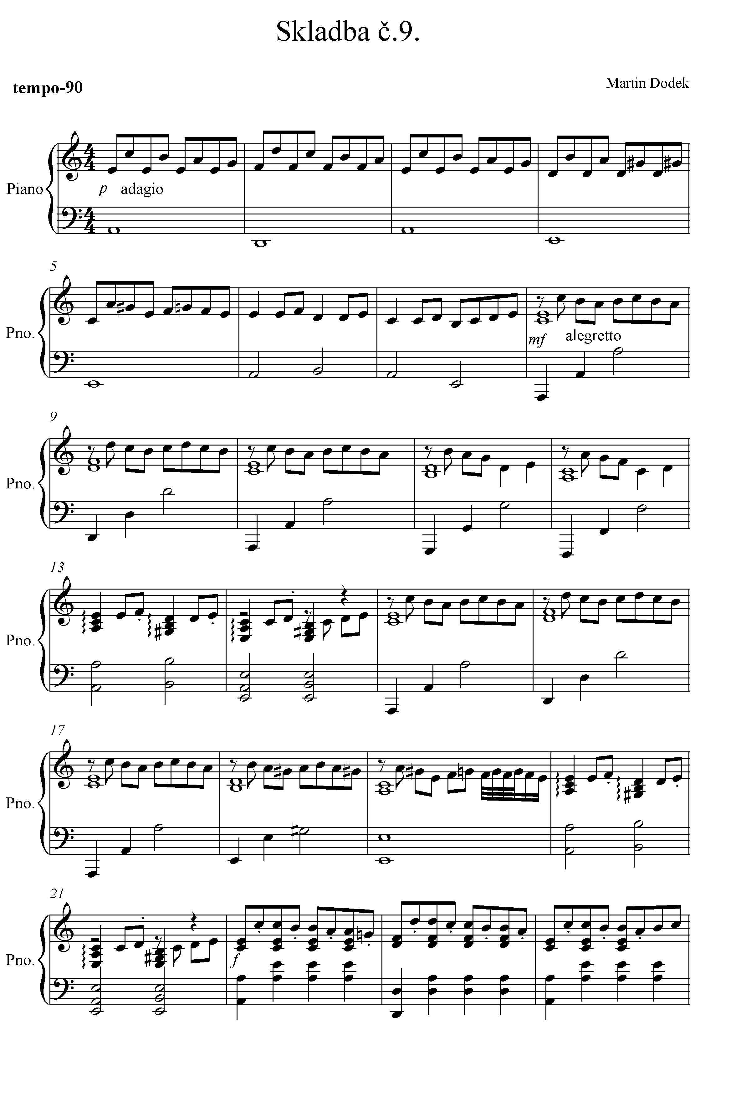sheet music - 8notes.com