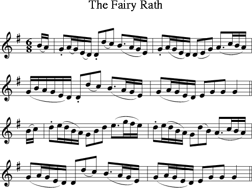 The Fairy Rath (Irish Folk Song) (Ireland) for Treble Clef Instrument ...