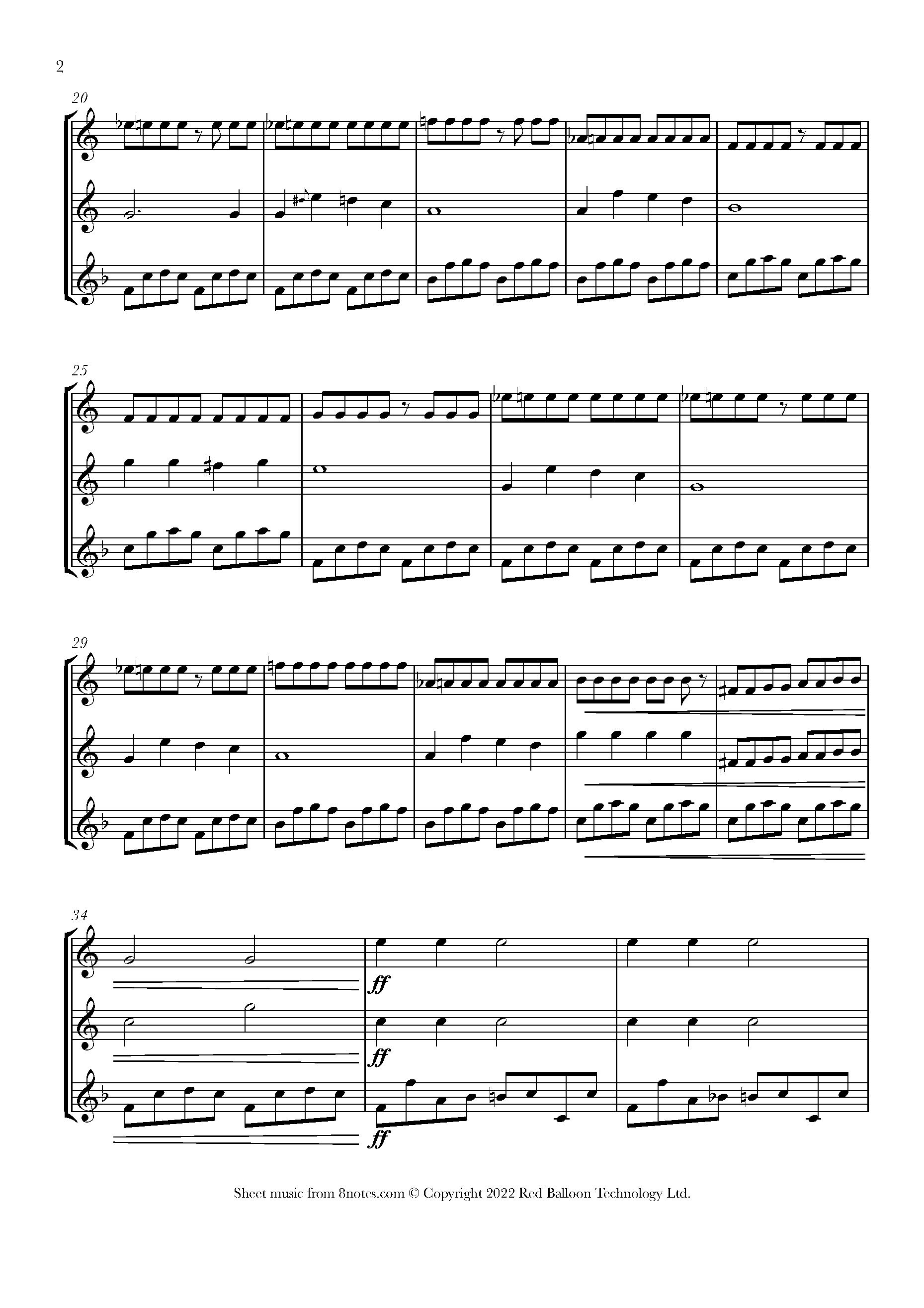 David Bruce - Jingle Bells Boogie Sheet music for 2-Altos-Tenor-Sax ...