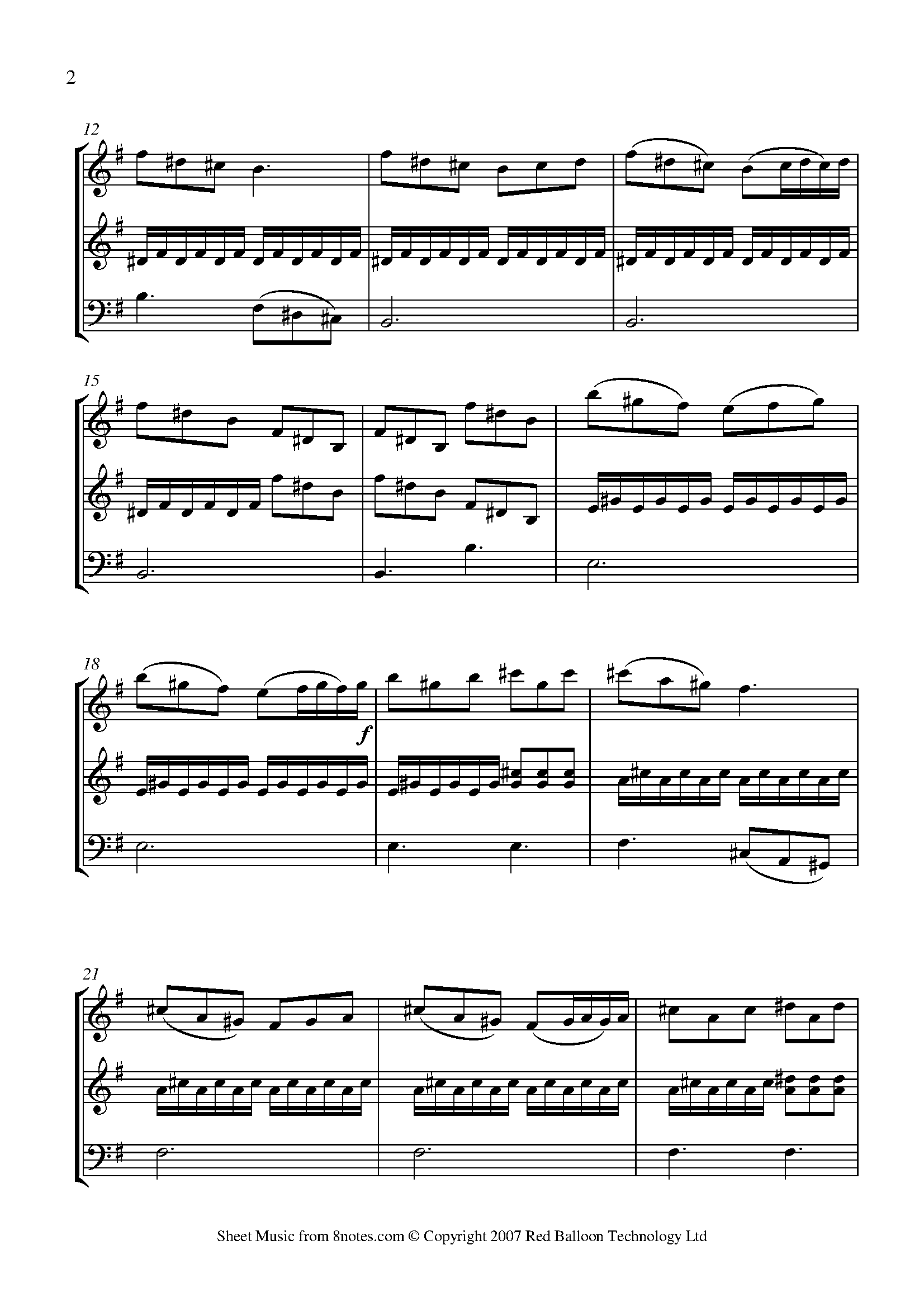 Grieg - Morning from Peer Gynt (Morning Mood) Sheet music for 2-Violins ...