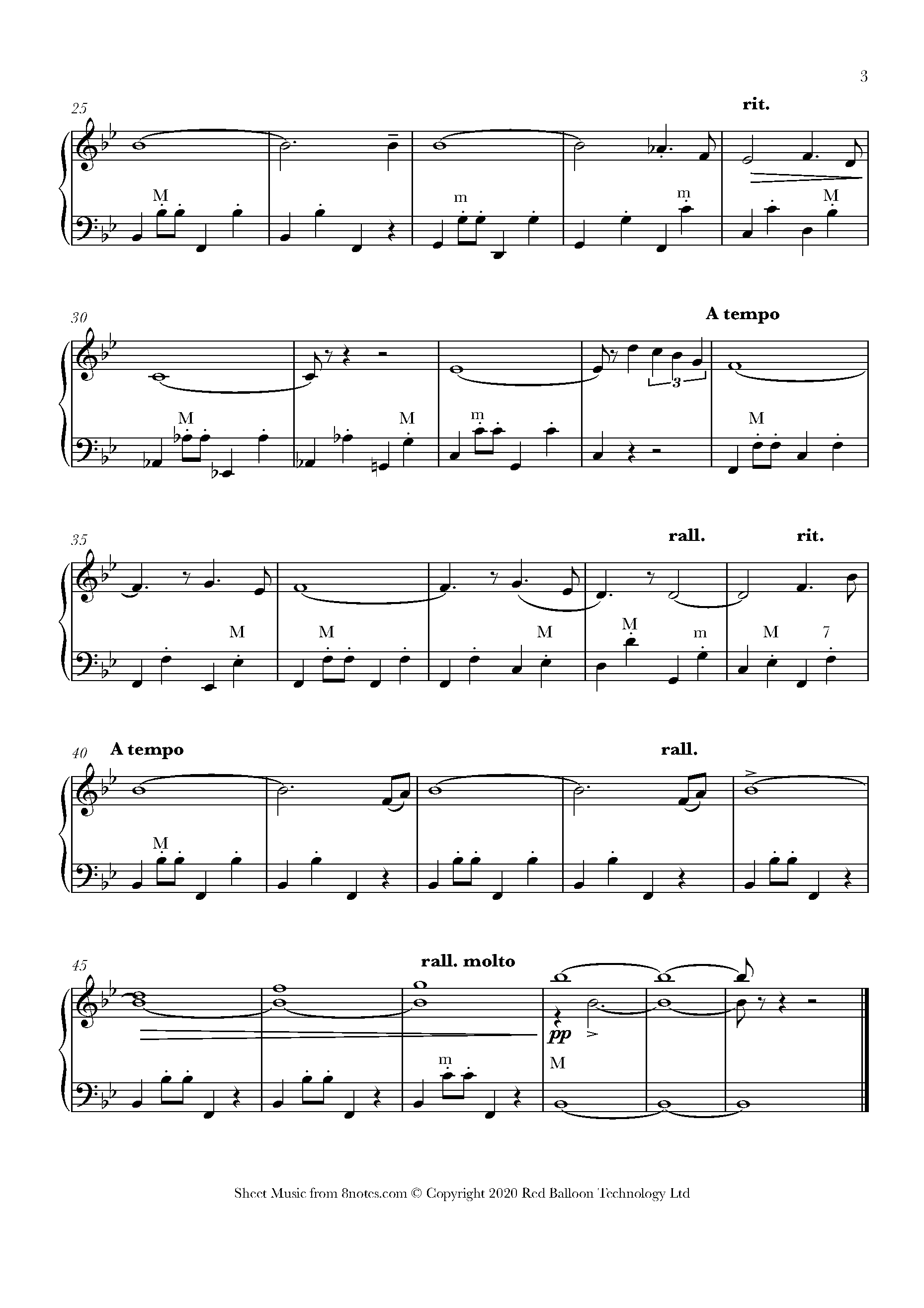Puccini - Humming Chorus from Madame Butterfly Sheet music for ...