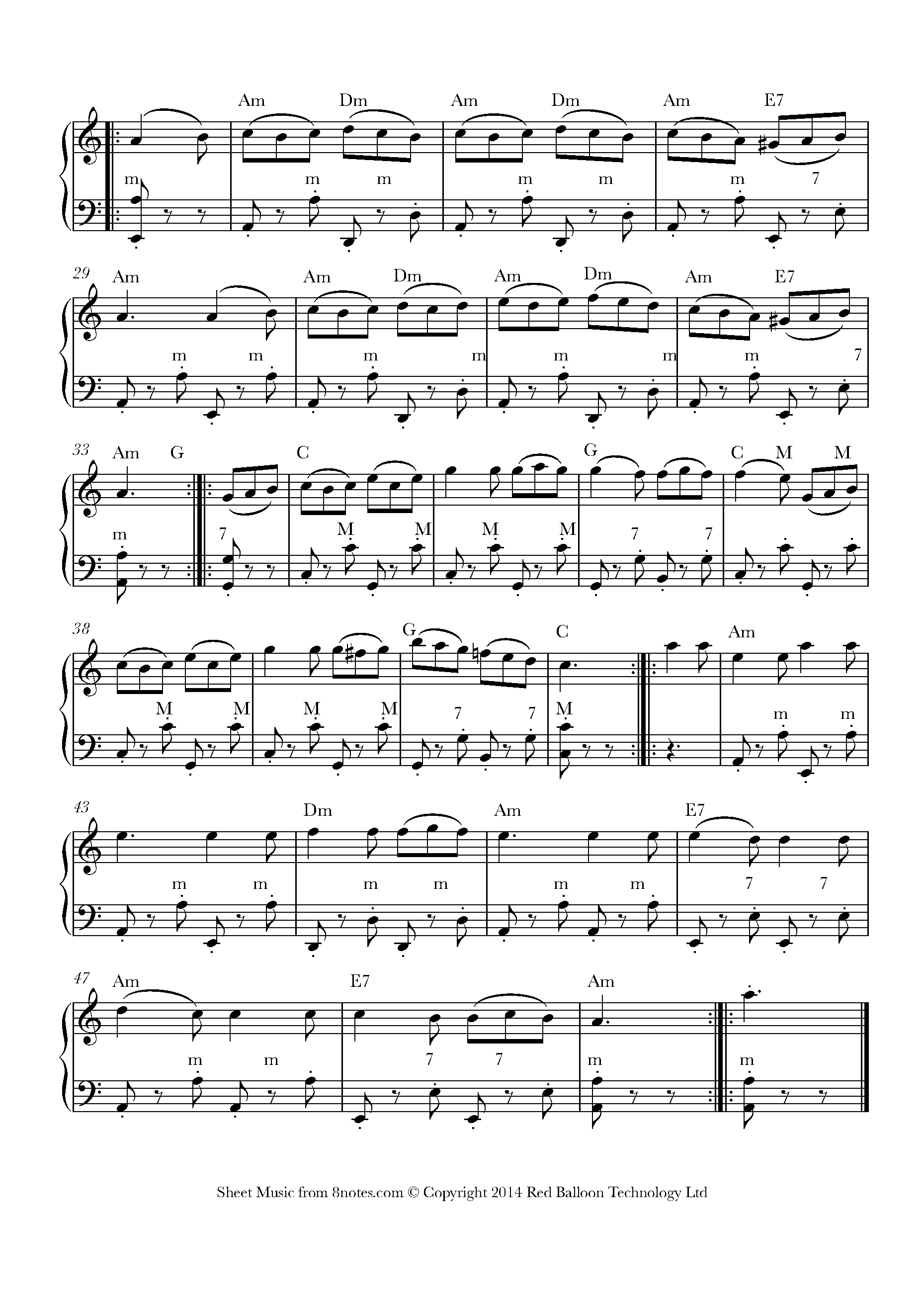 Tarantella Napoletana (Traditional Italian) Sheet music for Accordion ...