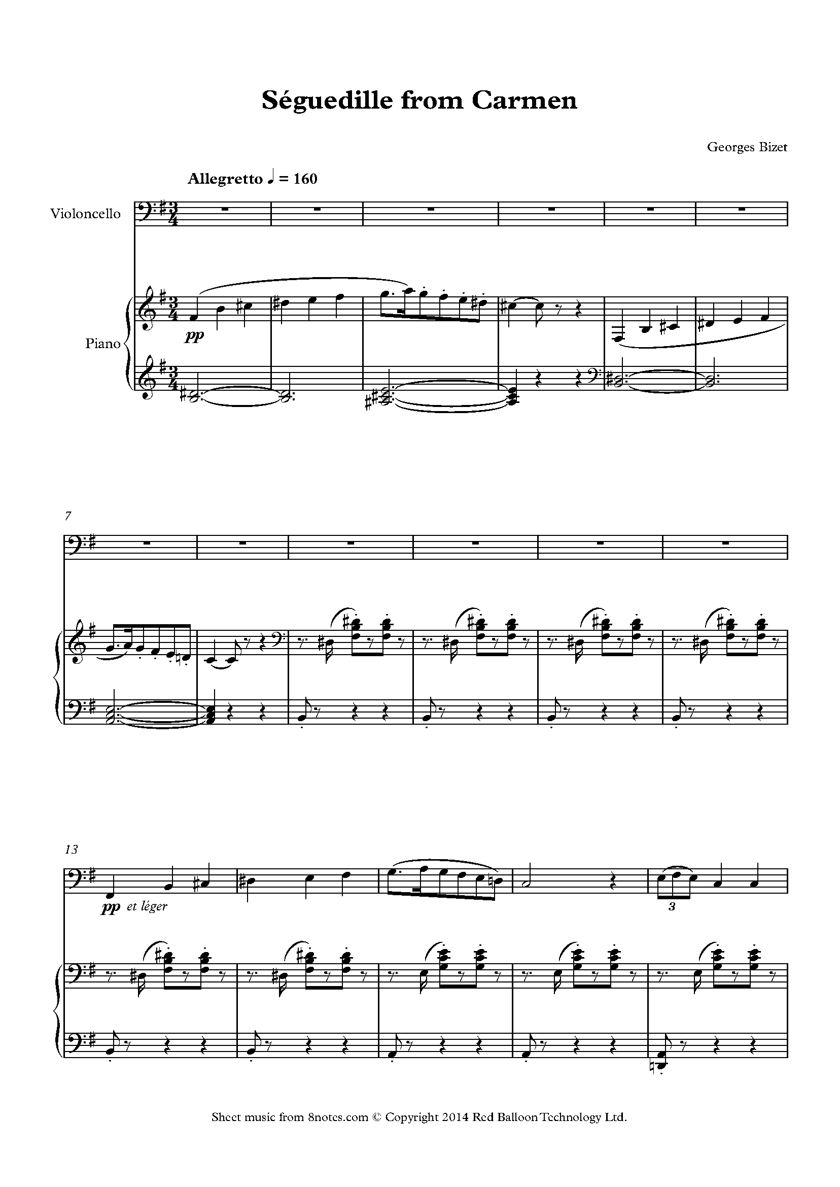Free Cello Sheet Music, Lessons & Resources - 8notes.com