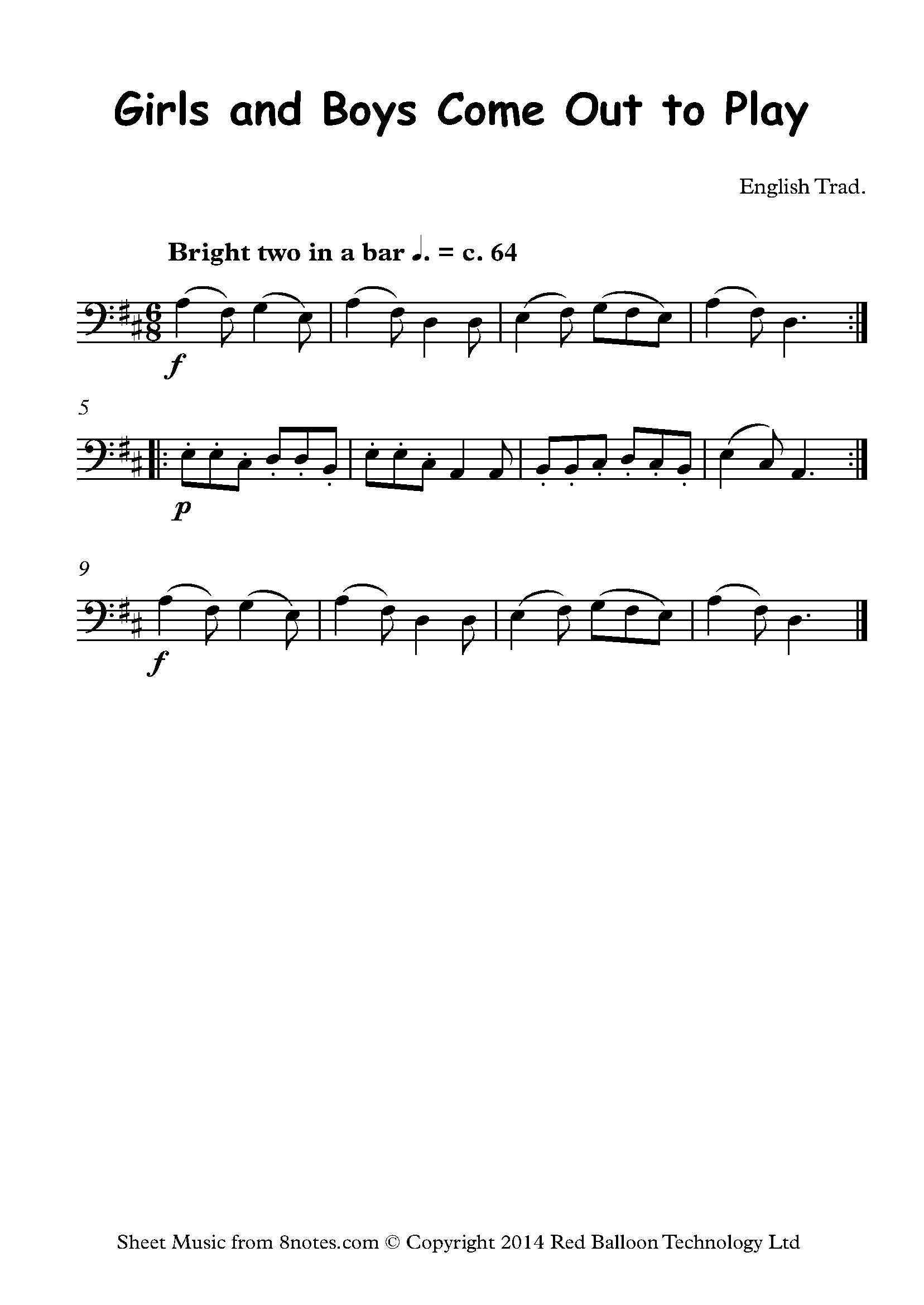 Free Cello Sheet Music, Lessons & Resources - 8notes.com