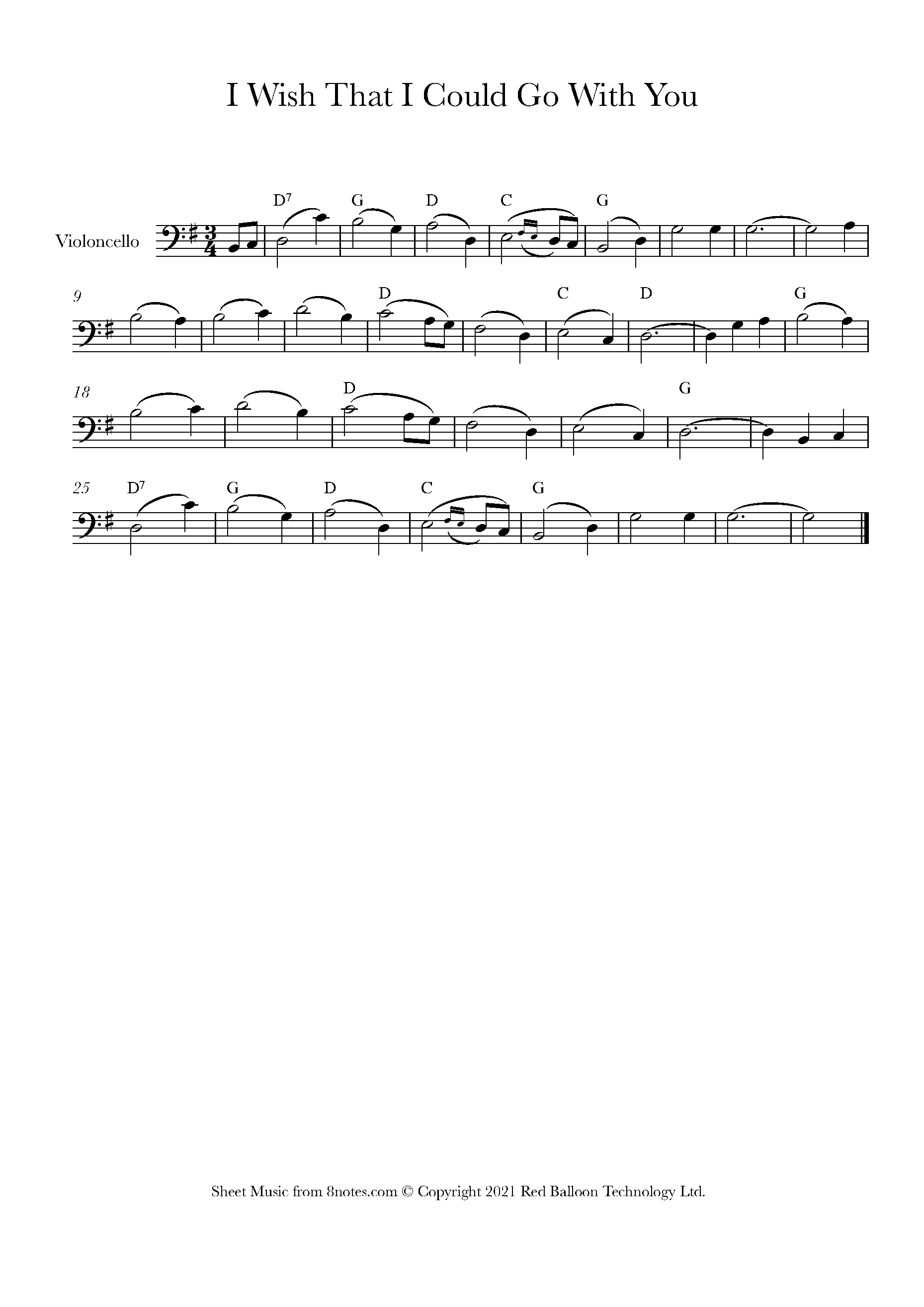 I Wish That I Could Go With You Irish Trad Sheet Music For Cello i-wish-that-i-could-go-with-you-irish-trad-sheet-music-for-cello