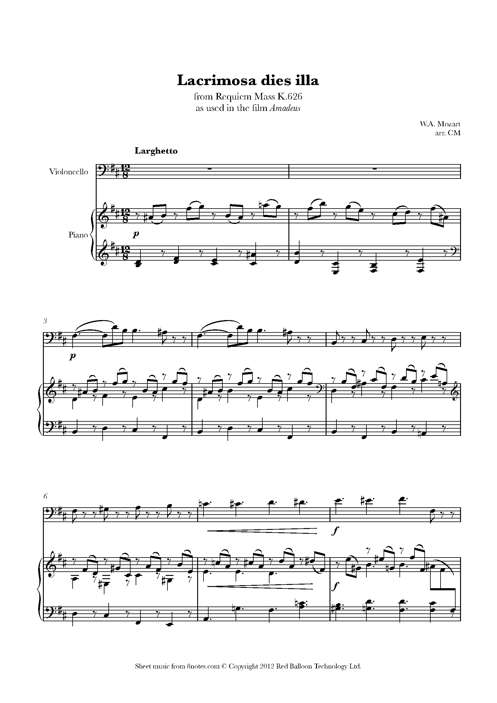 Free Cello Sheet Music, Lessons & Resources - 8notes.com