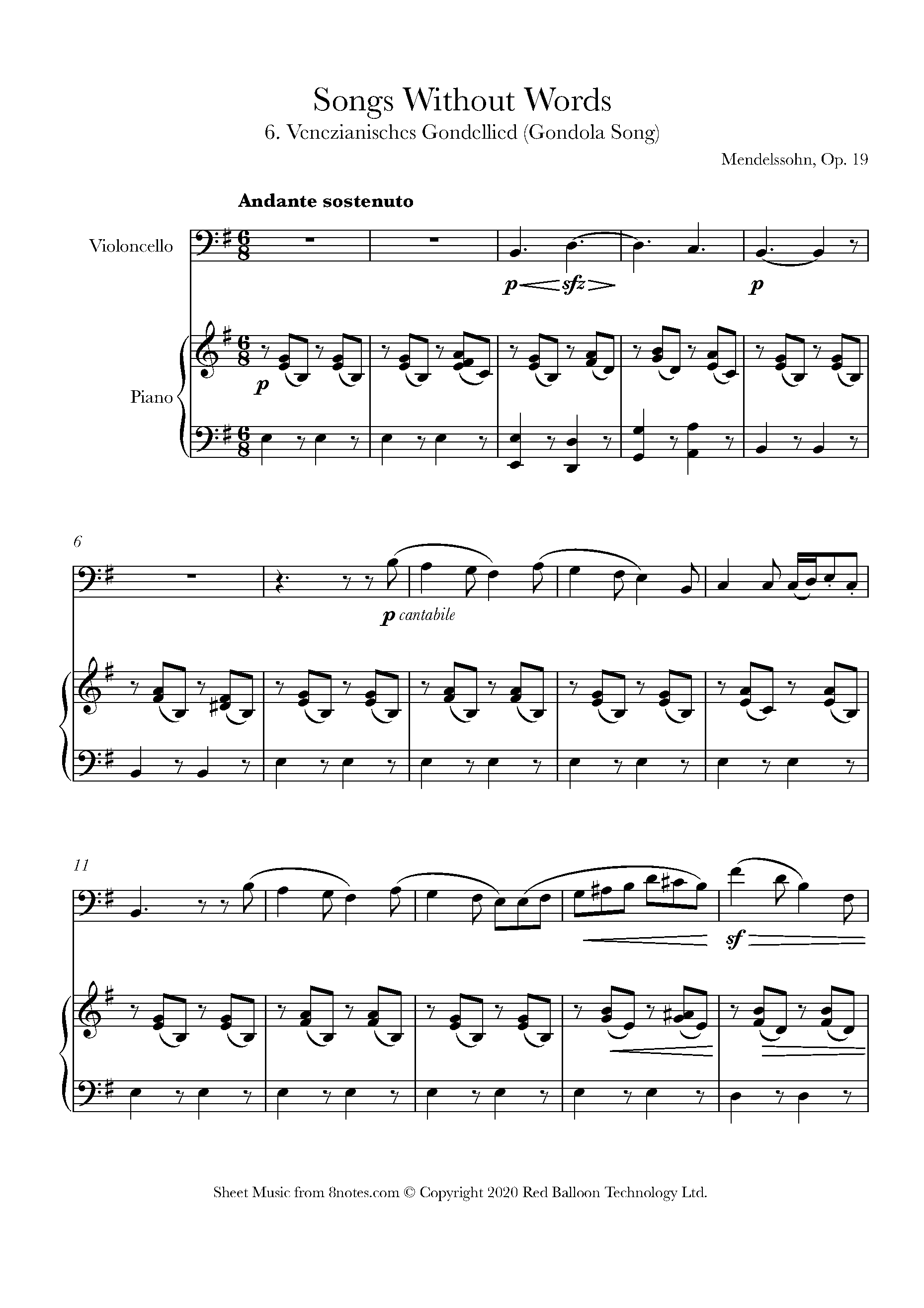 Free Cello Sheet Music, Lessons & Resources - 8notes.com