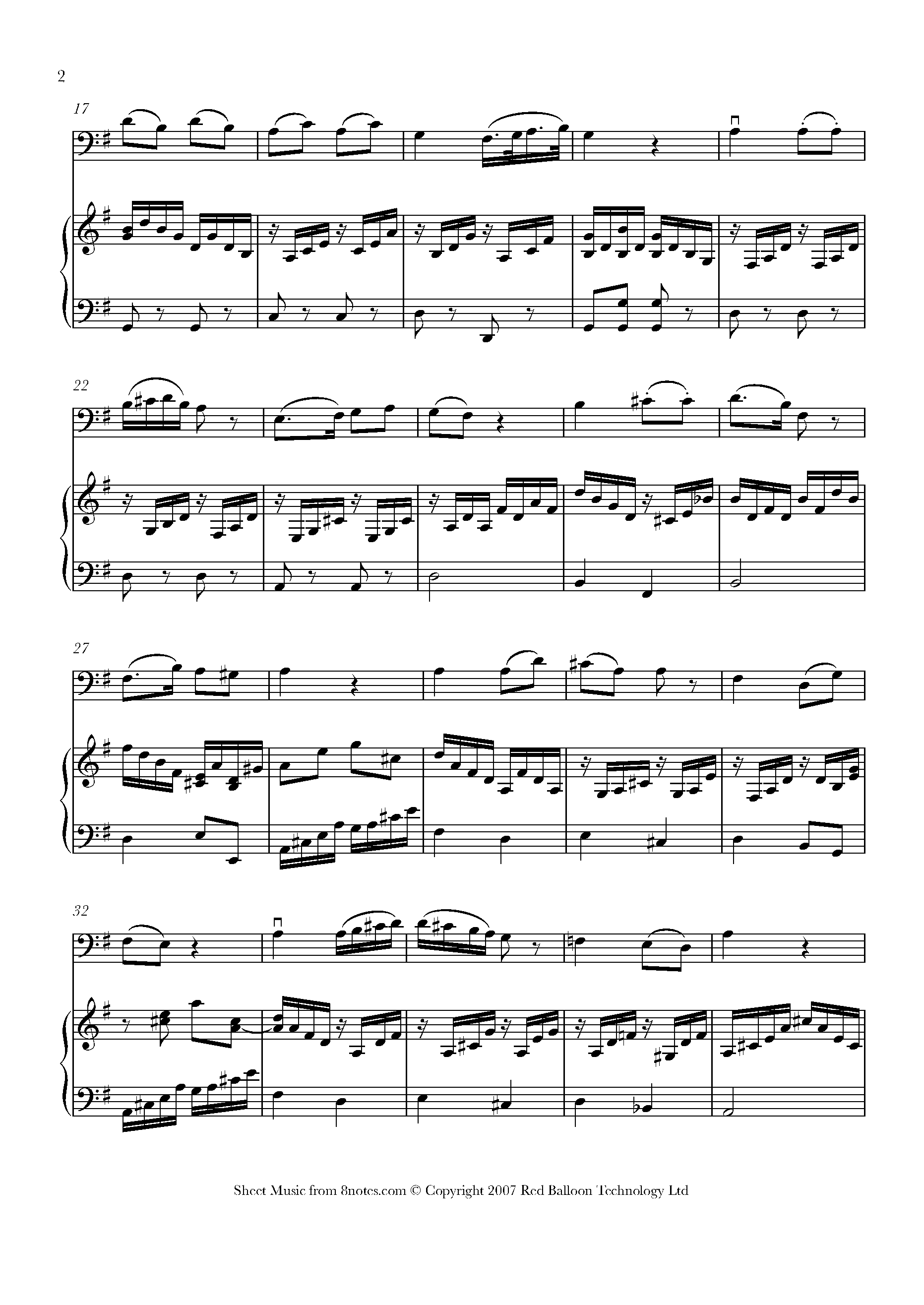 Mozart - Voi che sapeta from The Marriage of Figaro Sheet music for ...