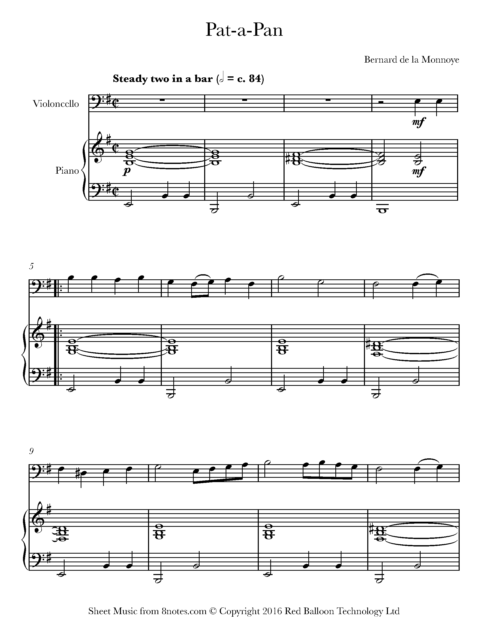 Free Cello Sheet Music, Lessons & Resources - 8notes.com
