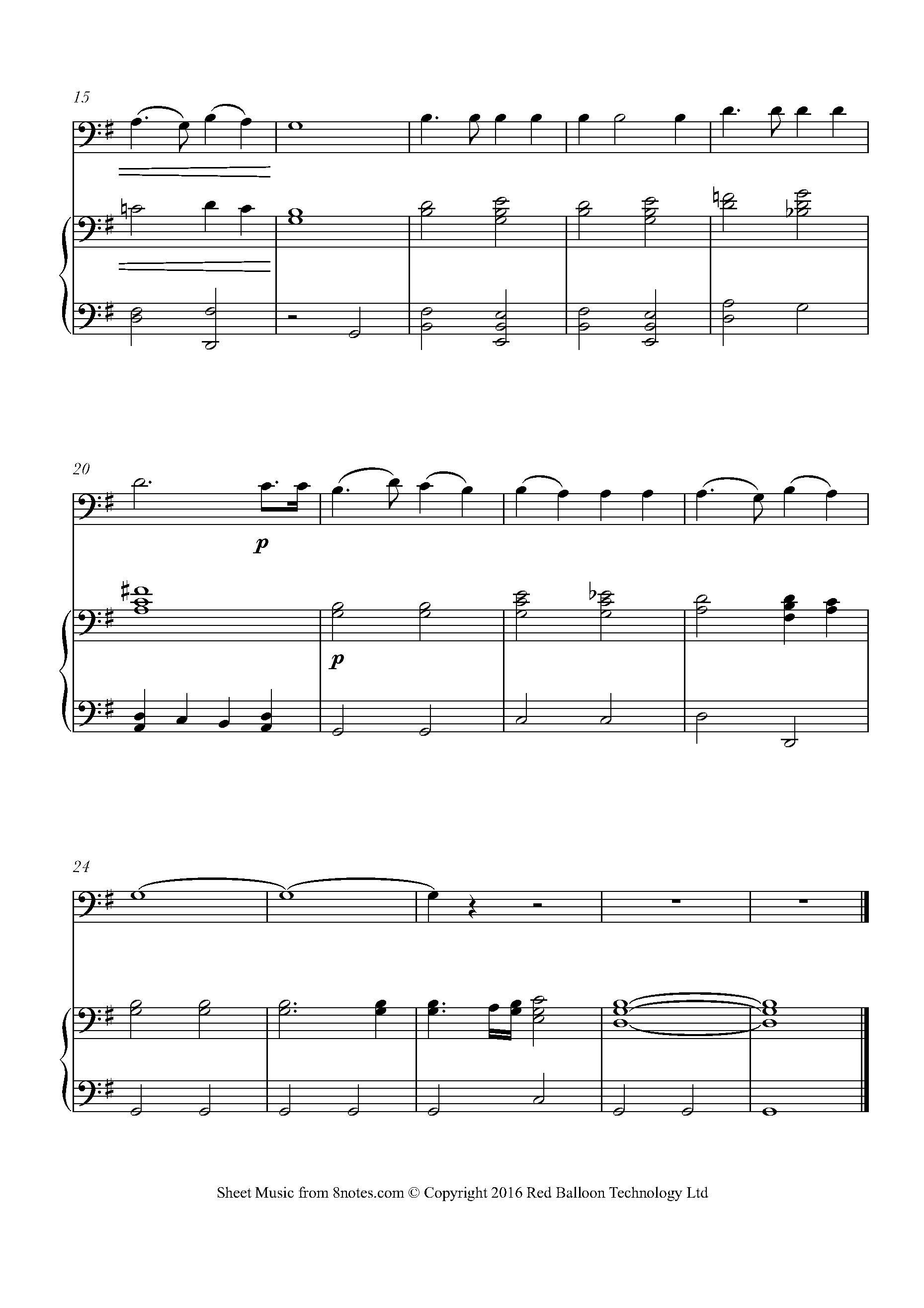 Ives Slow March Sheet Music For Cello 8notes ives-slow-march-sheet-music-for-cello-8notes