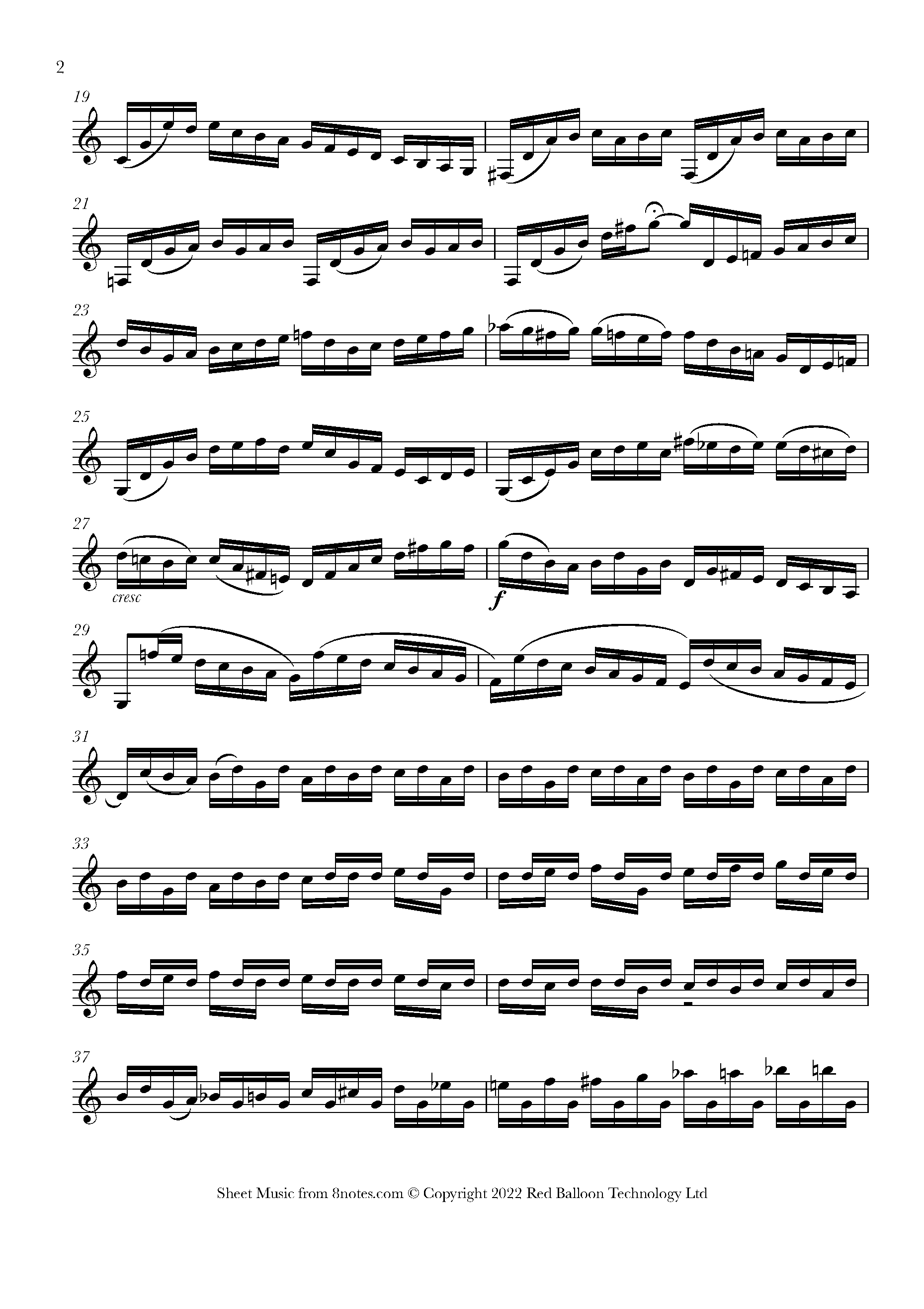 Bach - Cello Suite No.1 in G major, BWV 1007 (complete) Sheet music for ...