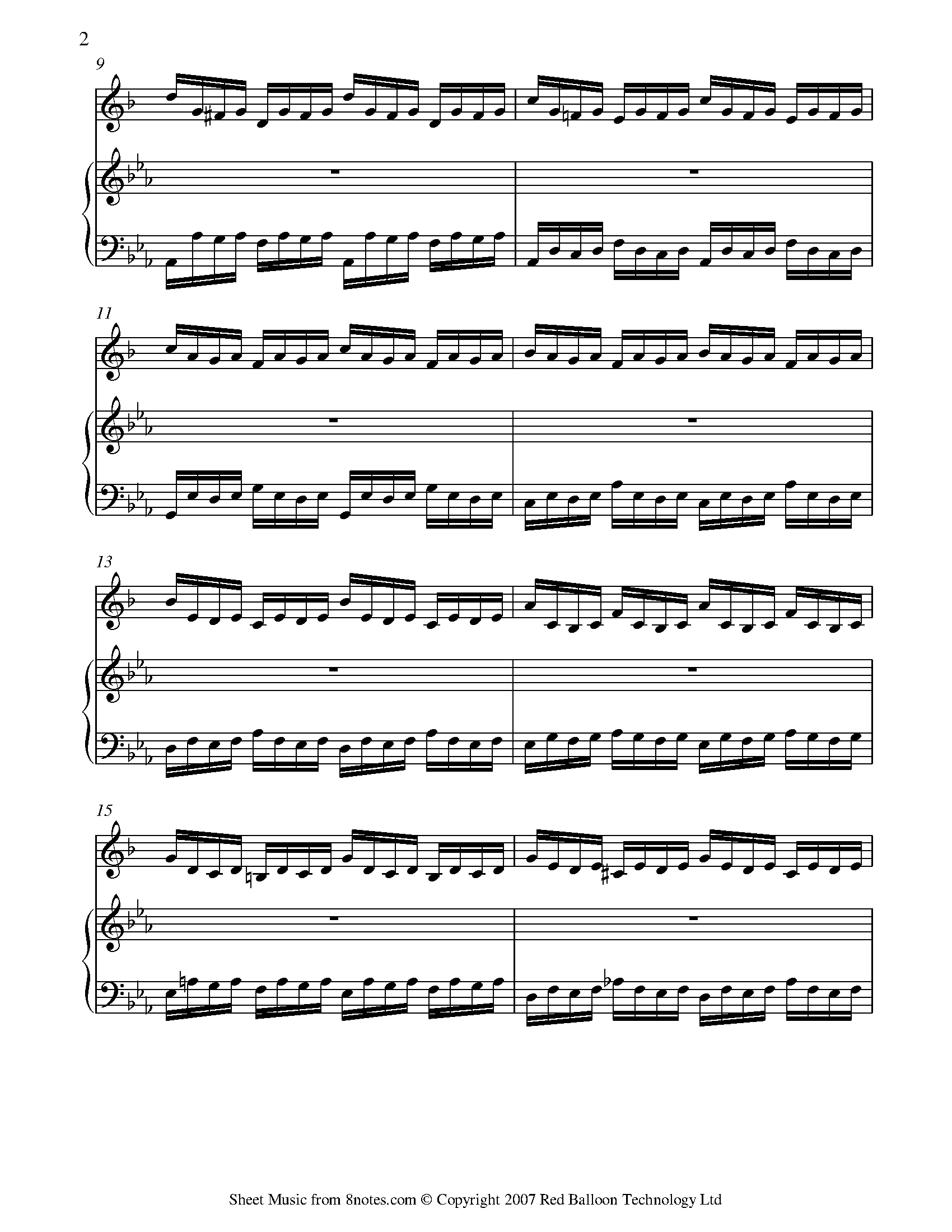 Bach - Prelude No.2 In C minor from Well-tempered Klavier Sheet music ...