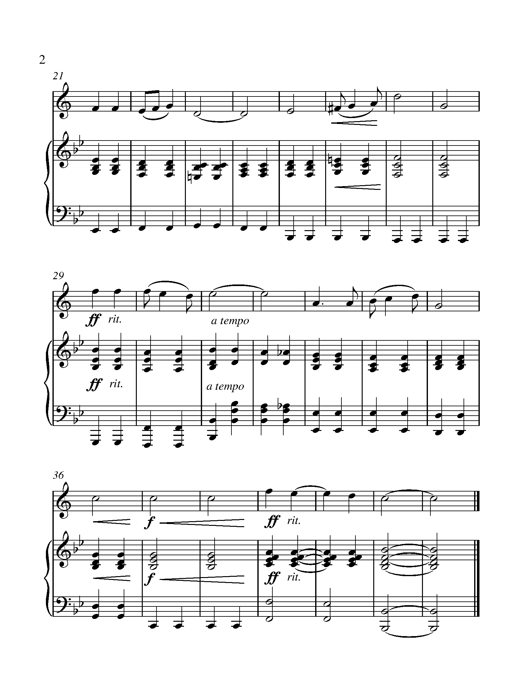 Elgar - Land of Hope and Glory Sheet music for Clarinet - 8notes.com