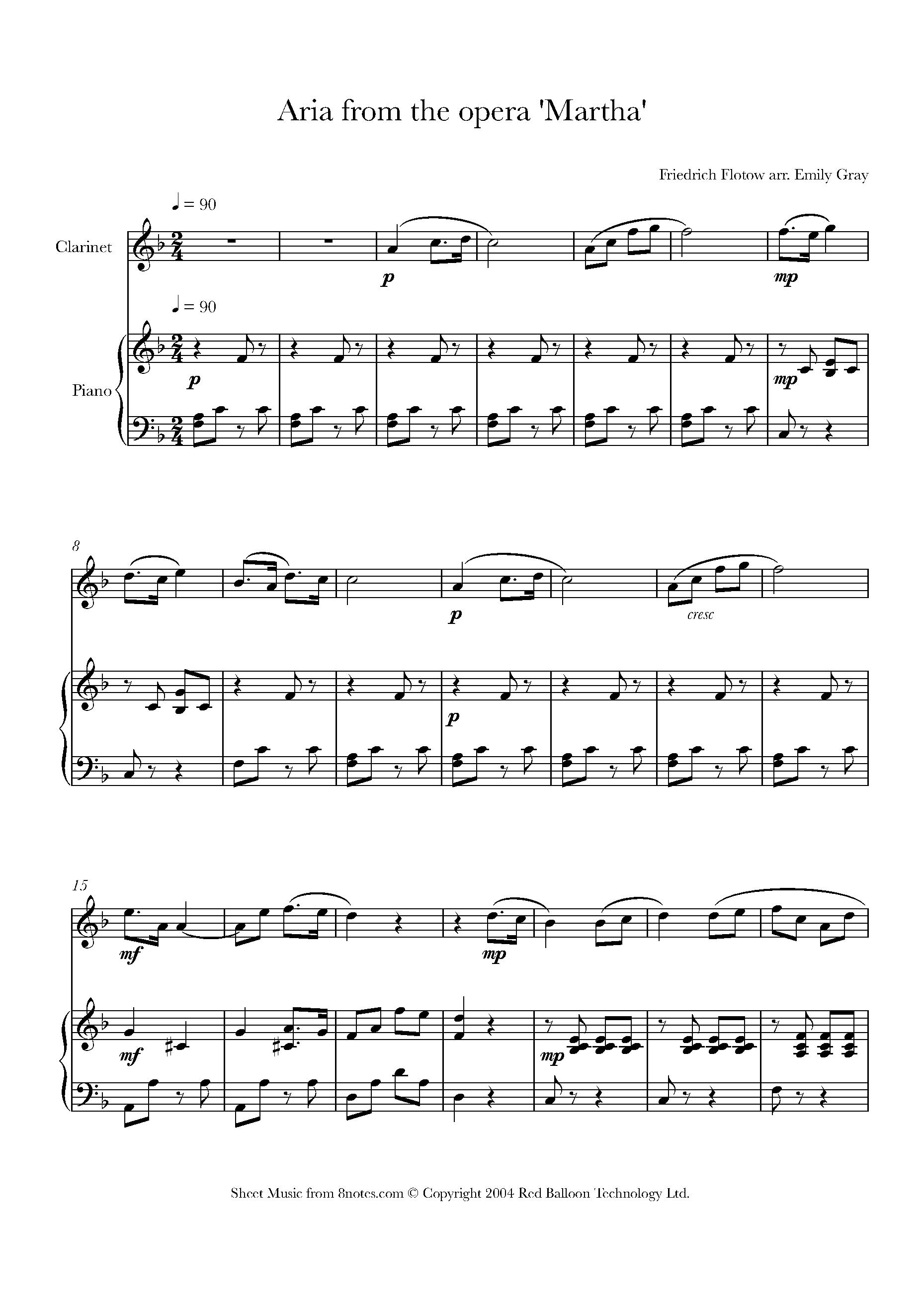 Free Clarinet Sheet Music, Lessons & Resources - 8notes.com