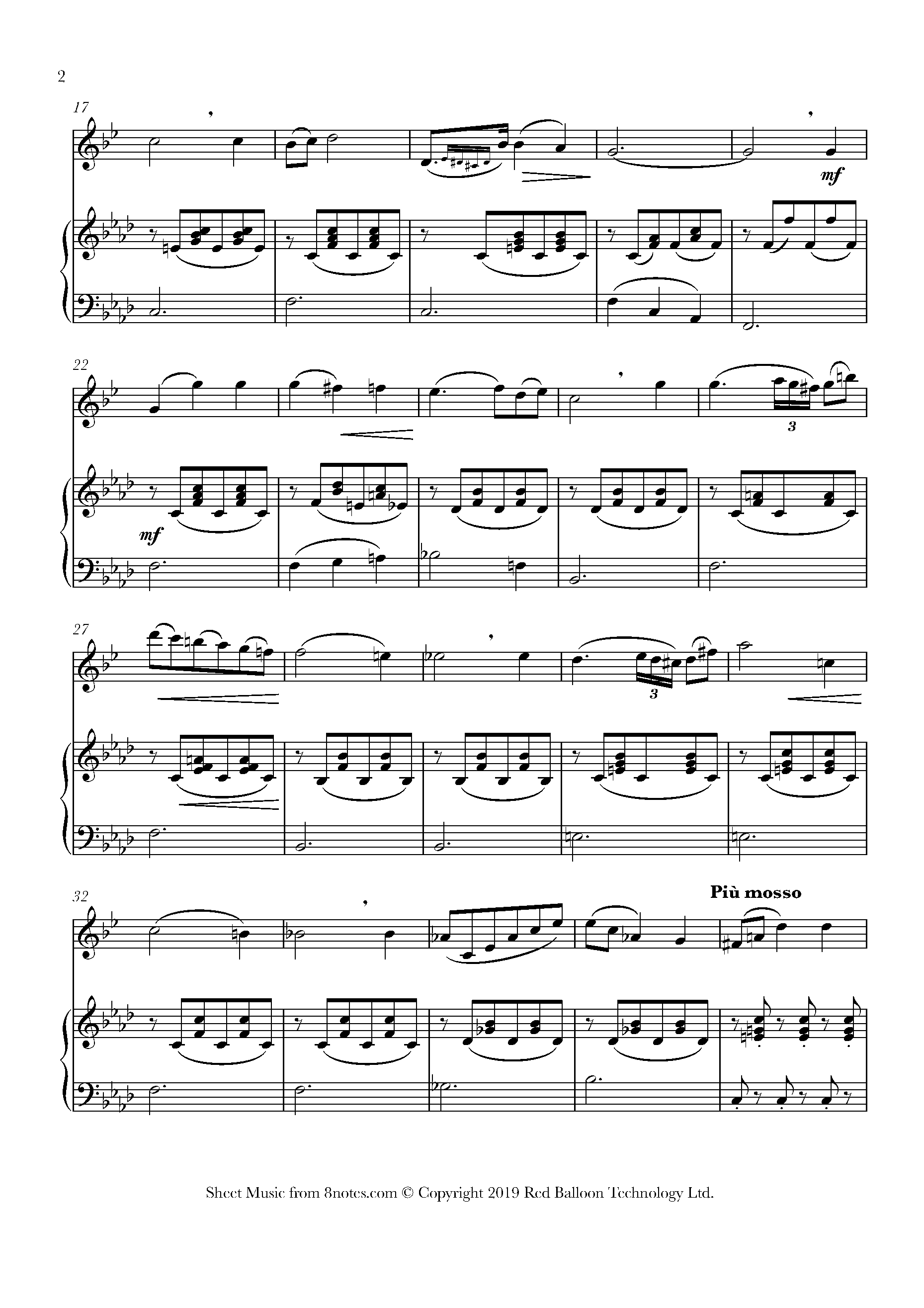 Offenbach - Les Larmes de Jacqueline Sheet music for Clarinet - 8notes.com