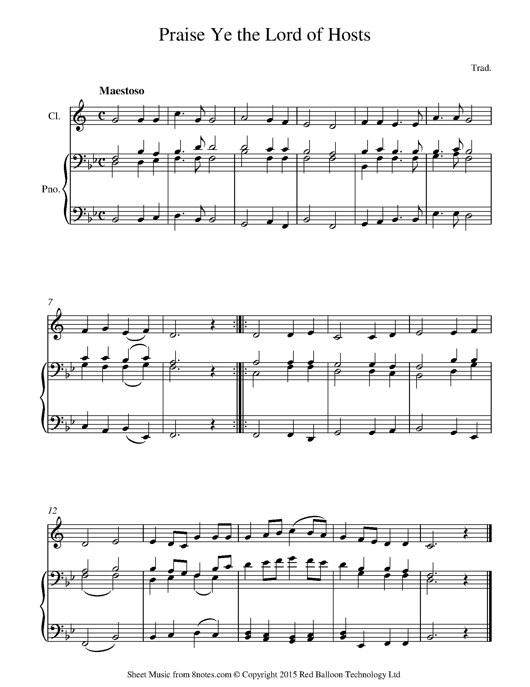 Camille Saint-Saëns - Praise Ye the Lord of Hosts (Tollite Hostias ...