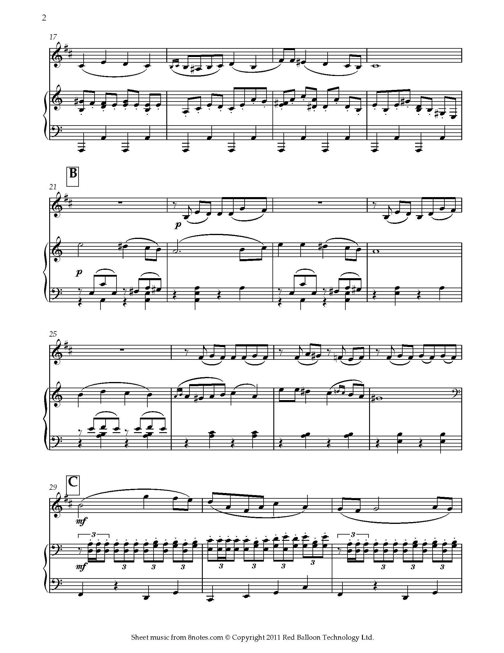 Tchaikovsky - Marche Slave Sheet music for Clarinet - 8notes.com
