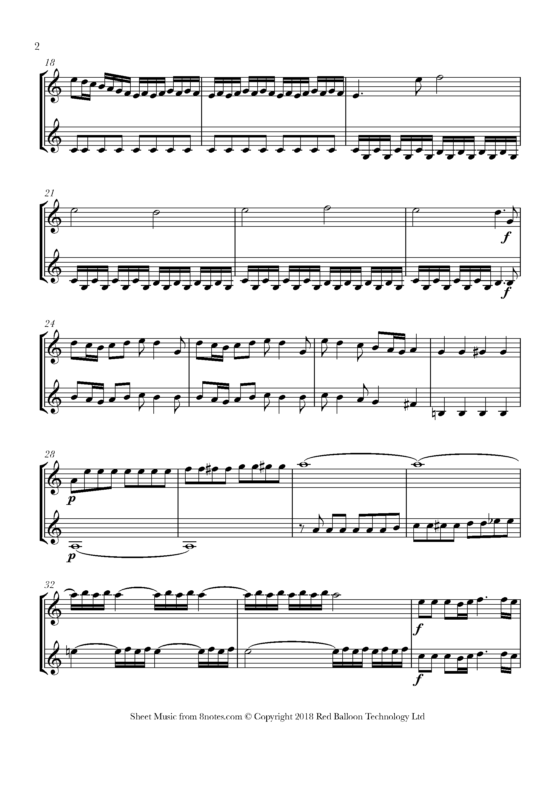 Vivaldi - Spring from The Four Seasons 1. Allegro Sheet music for ...