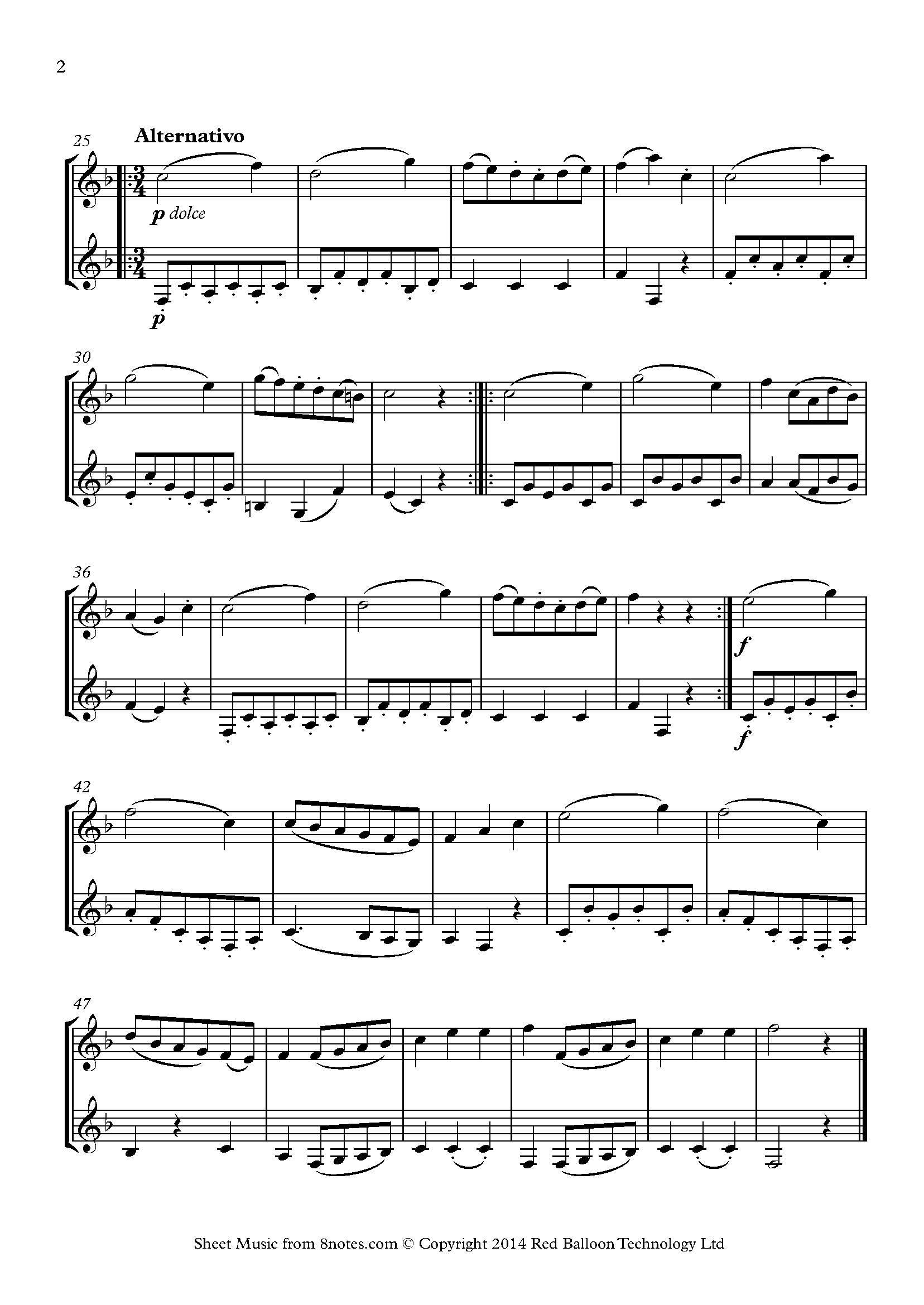 Wanhall - Progressive Duos - Duetto 4 Sheet music for Clarinet Duet ...