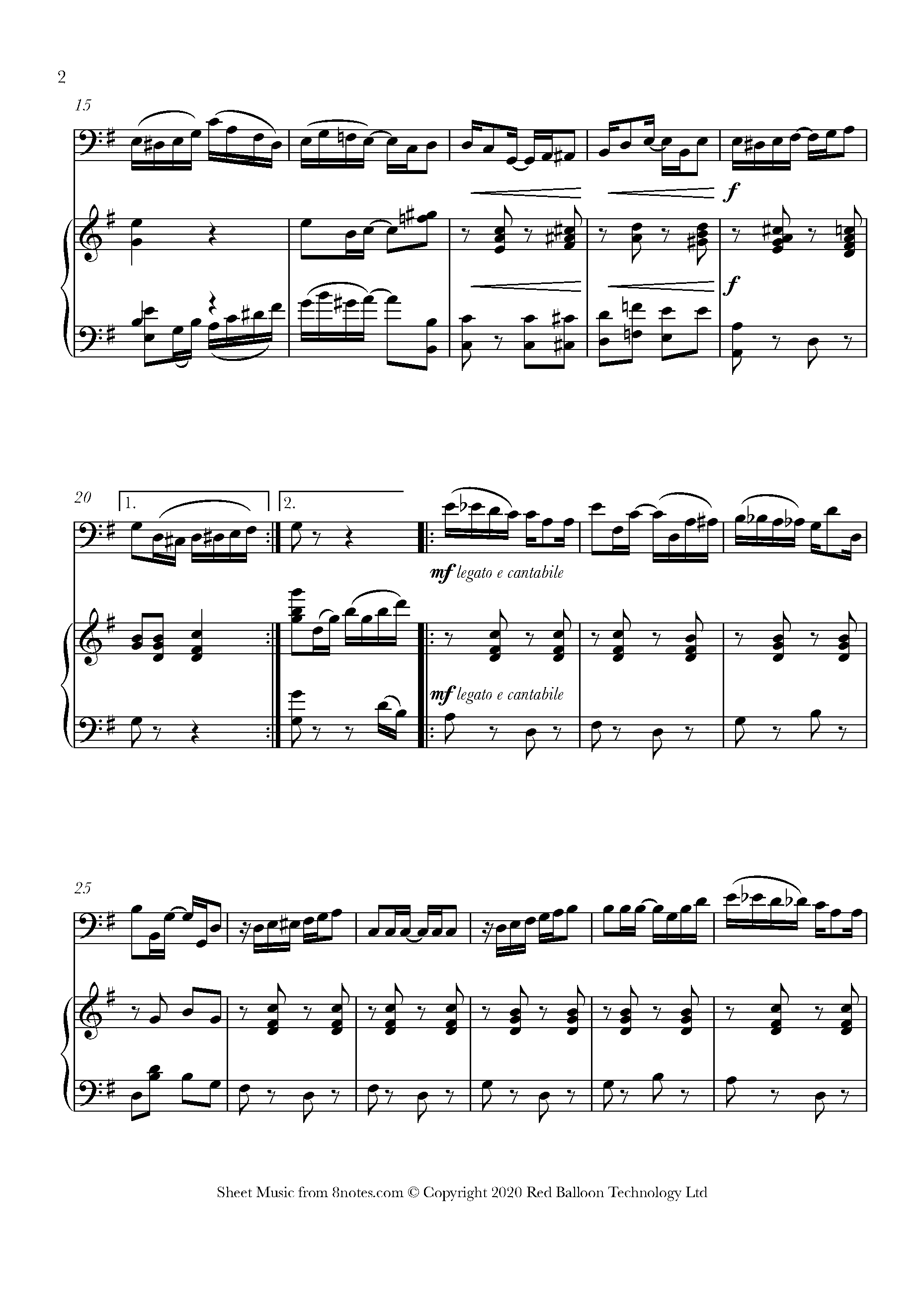 Scott Joplin - Rose Leaf Rag Sheet music for Double Bass - 8notes.com