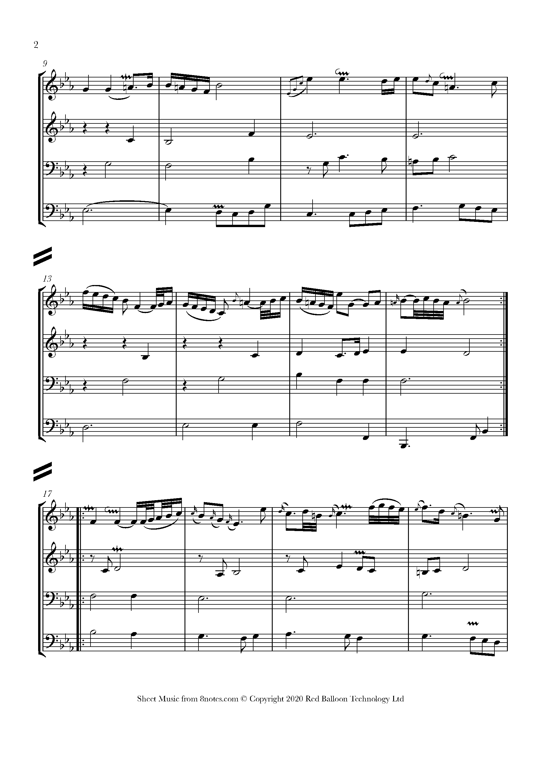 Bach - Aria from the Goldberg Variations Sheet music for Flexible Mixed ...
