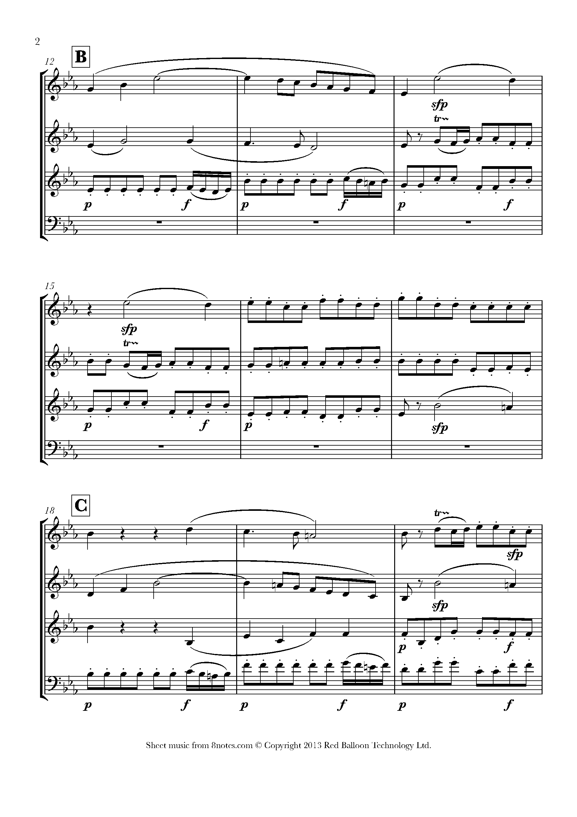 Mozart - Magic Flute Overture Sheet music for Flexible Mixed Ensemble ...