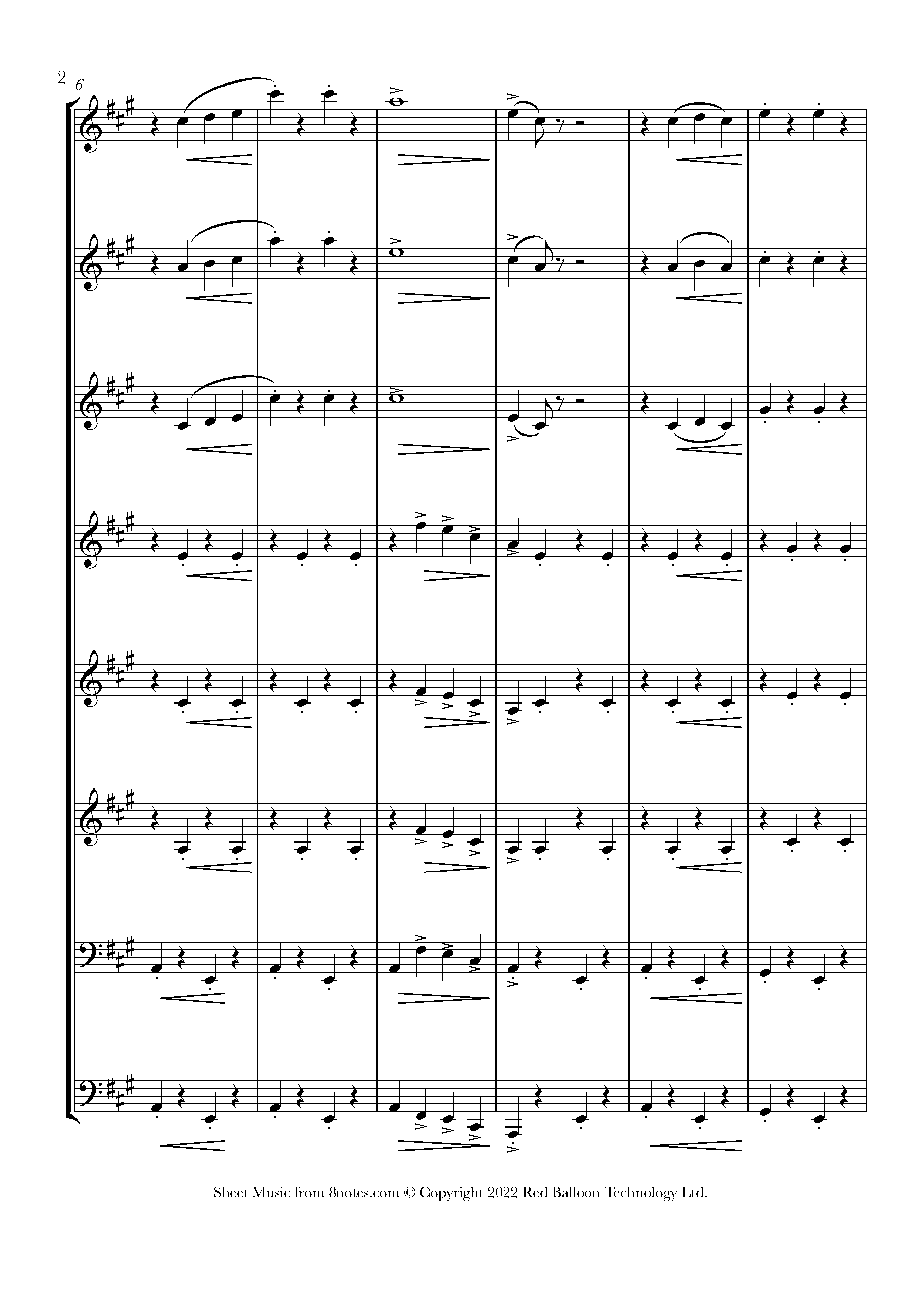 Alford - Colonel Bogey March Sheet music for Flexible String Ensemble ...