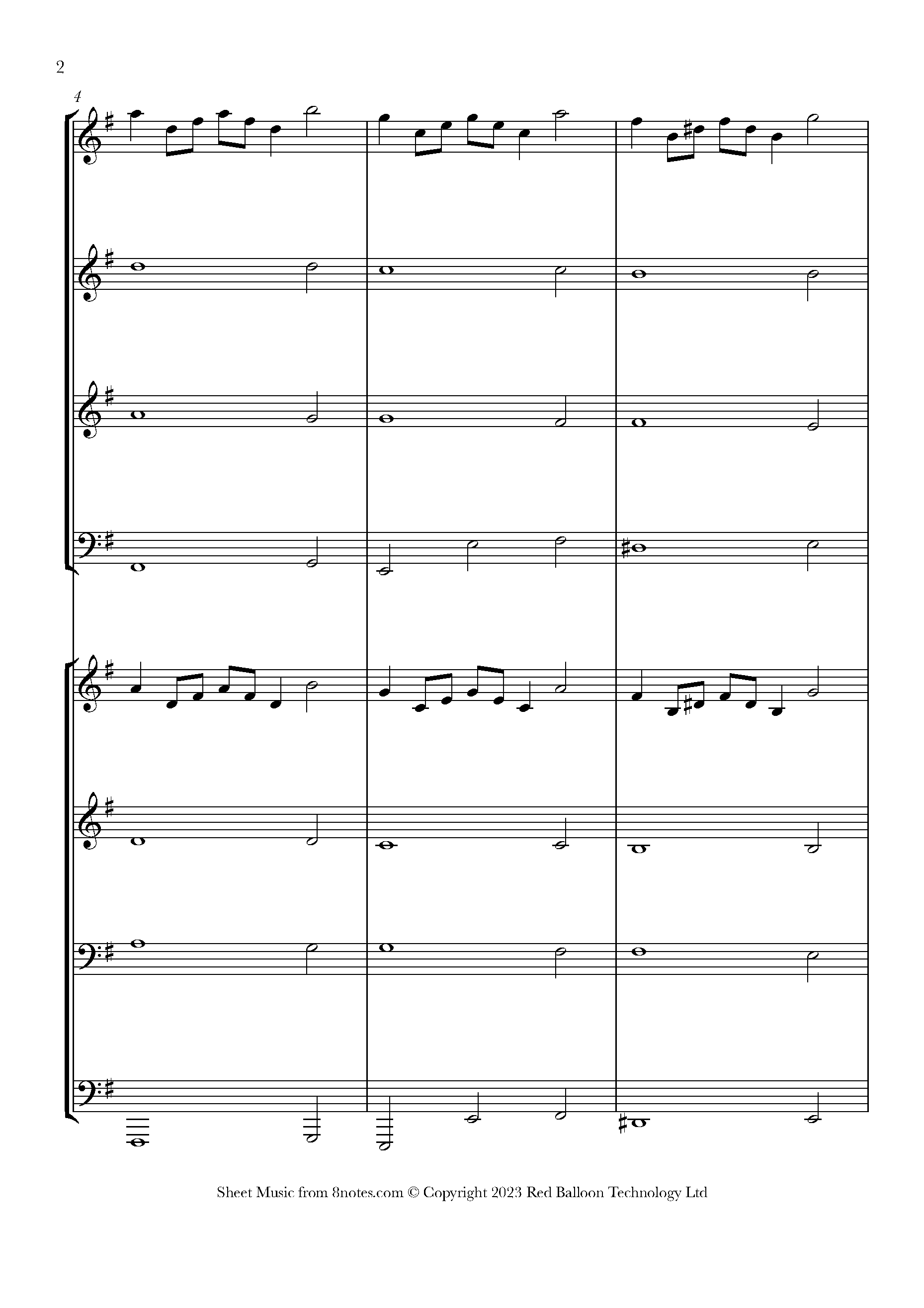 Purcell - Rondeau from 'Abdelazer' Sheet music for Flexible String ...