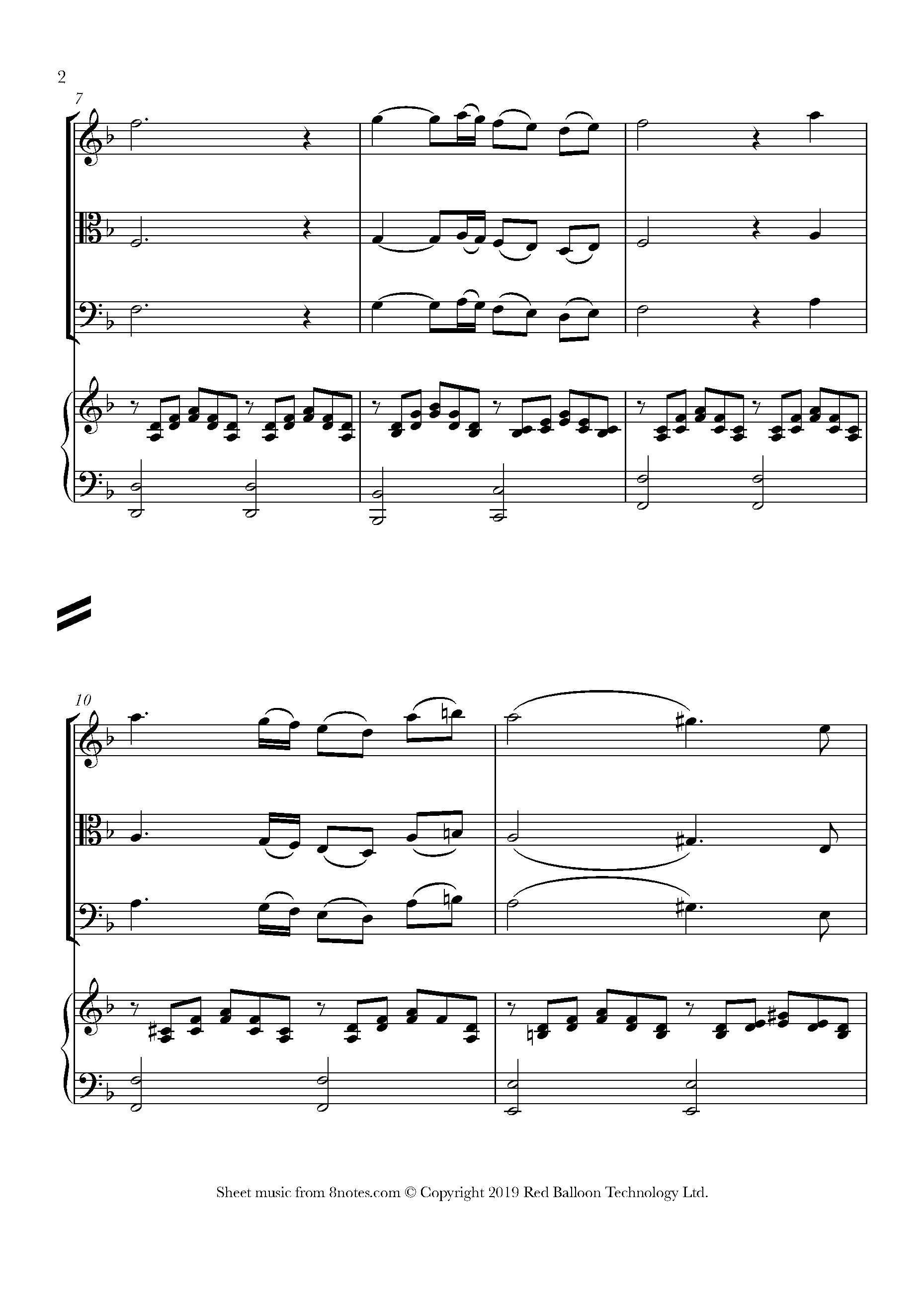 Schubert - Ave Maria Sheet music for Flexible Unison - 8notes.com