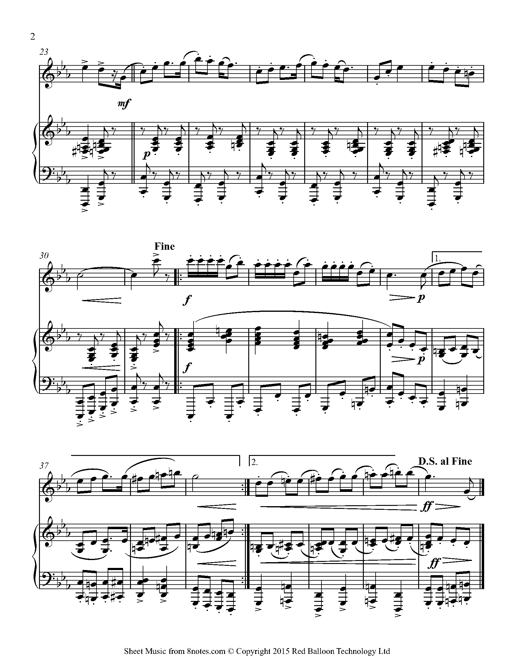 Abi Gezint (klezmer) Sheet music for Flute - 8notes.com