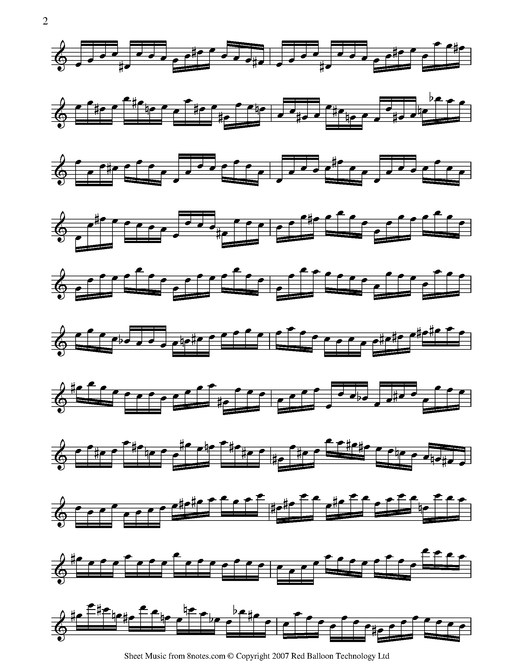 Bach - IV. Allemande from Flute Partita Sheet music for Flute - 8notes.com