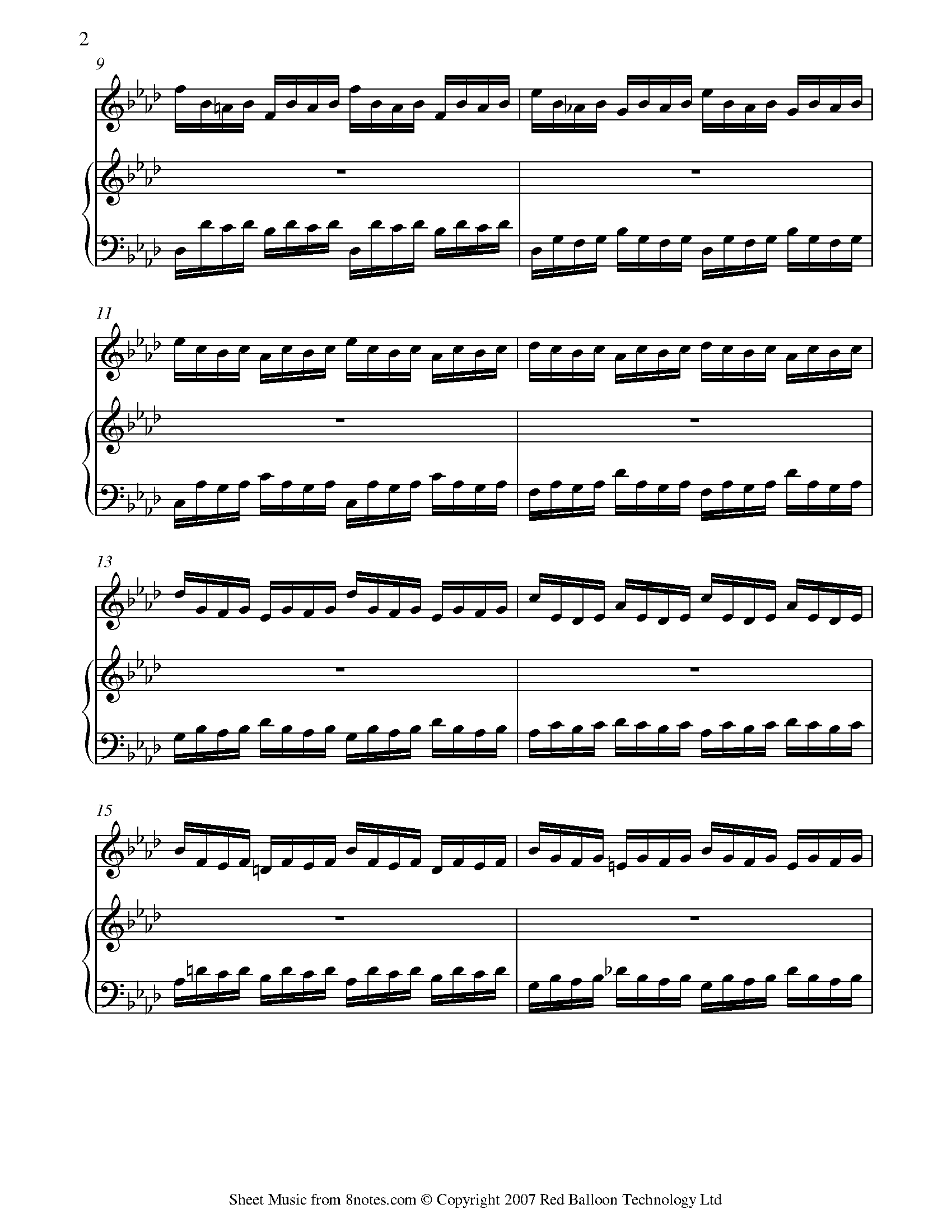 Bach - Prelude No.2 In C minor from Well-tempered Klavier Sheet music ...