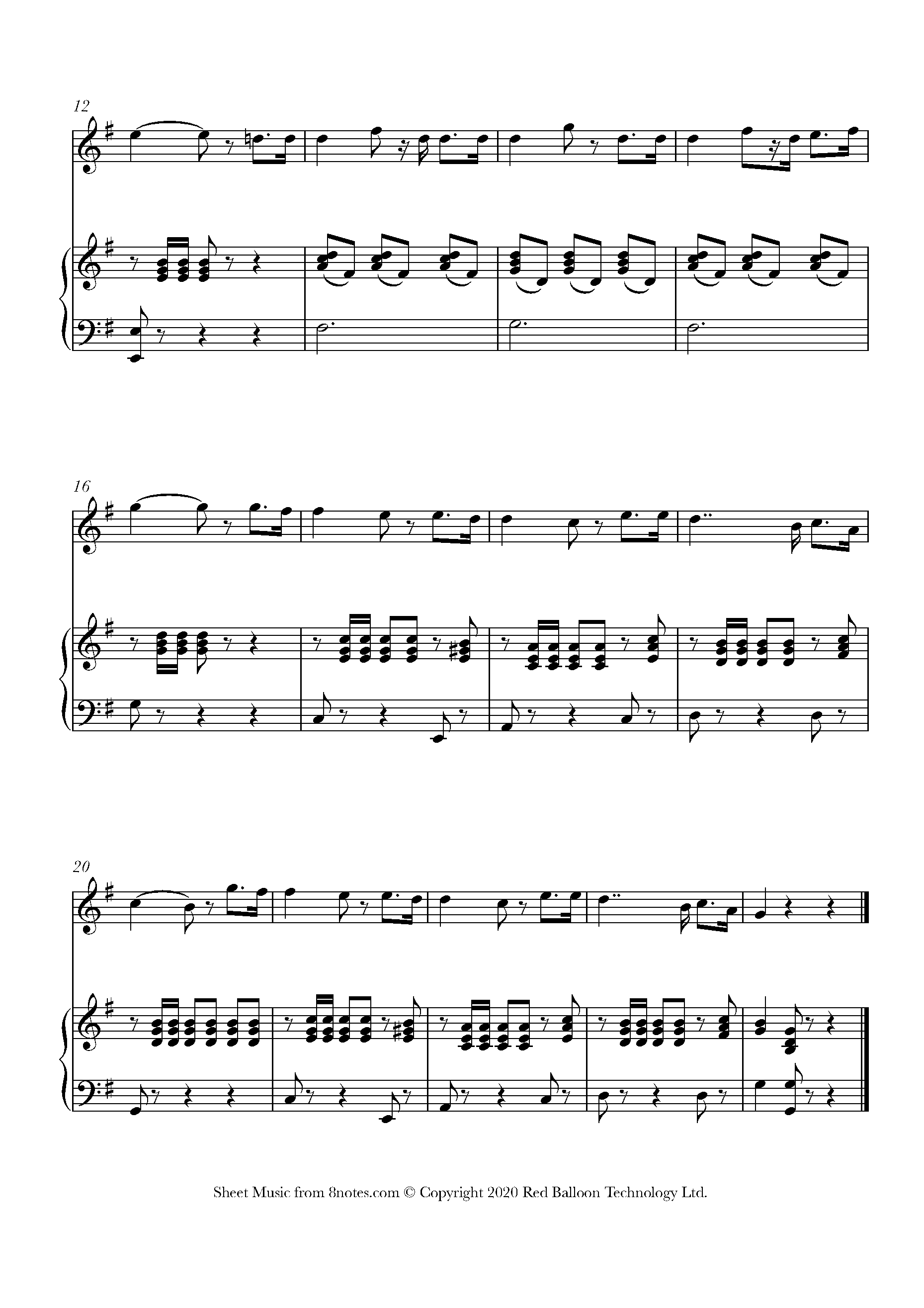 Hymn to Liberty (Greek National Anthem) Sheet music for Flute - 8notes.com
