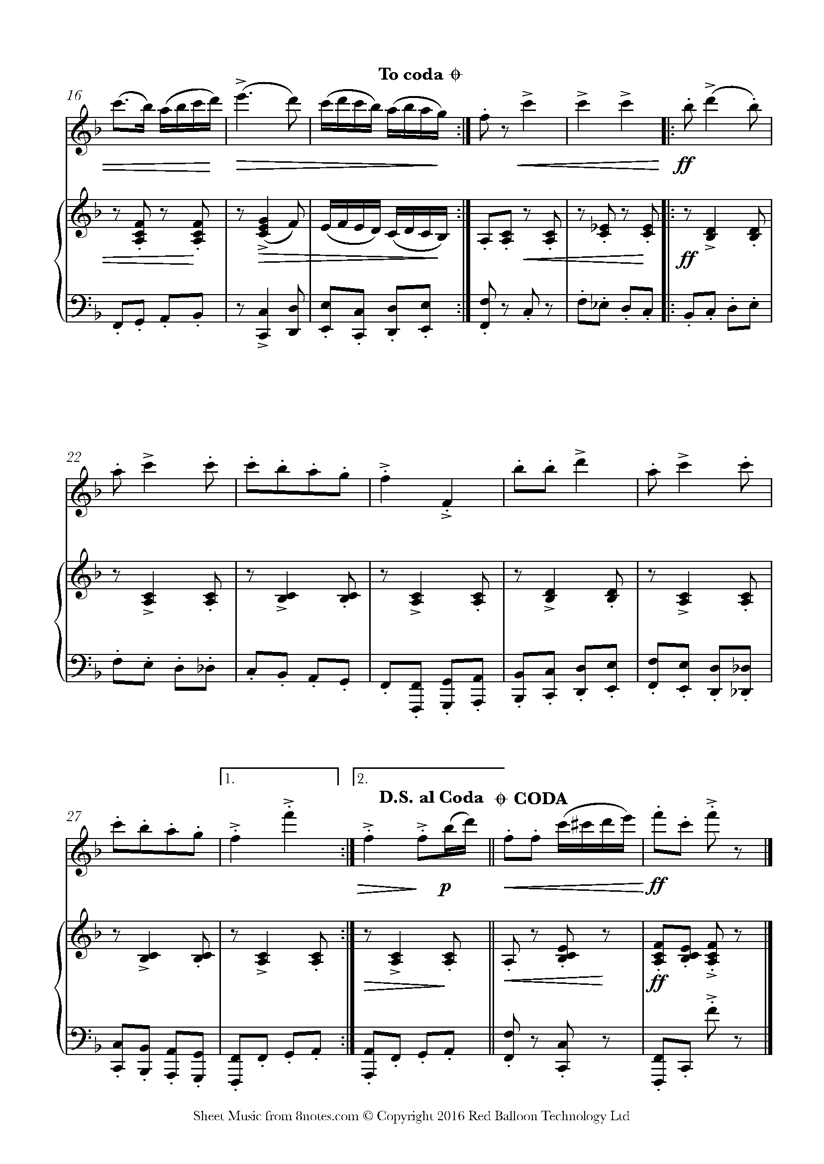 Kipera Sheet music for Flute - 8notes.com