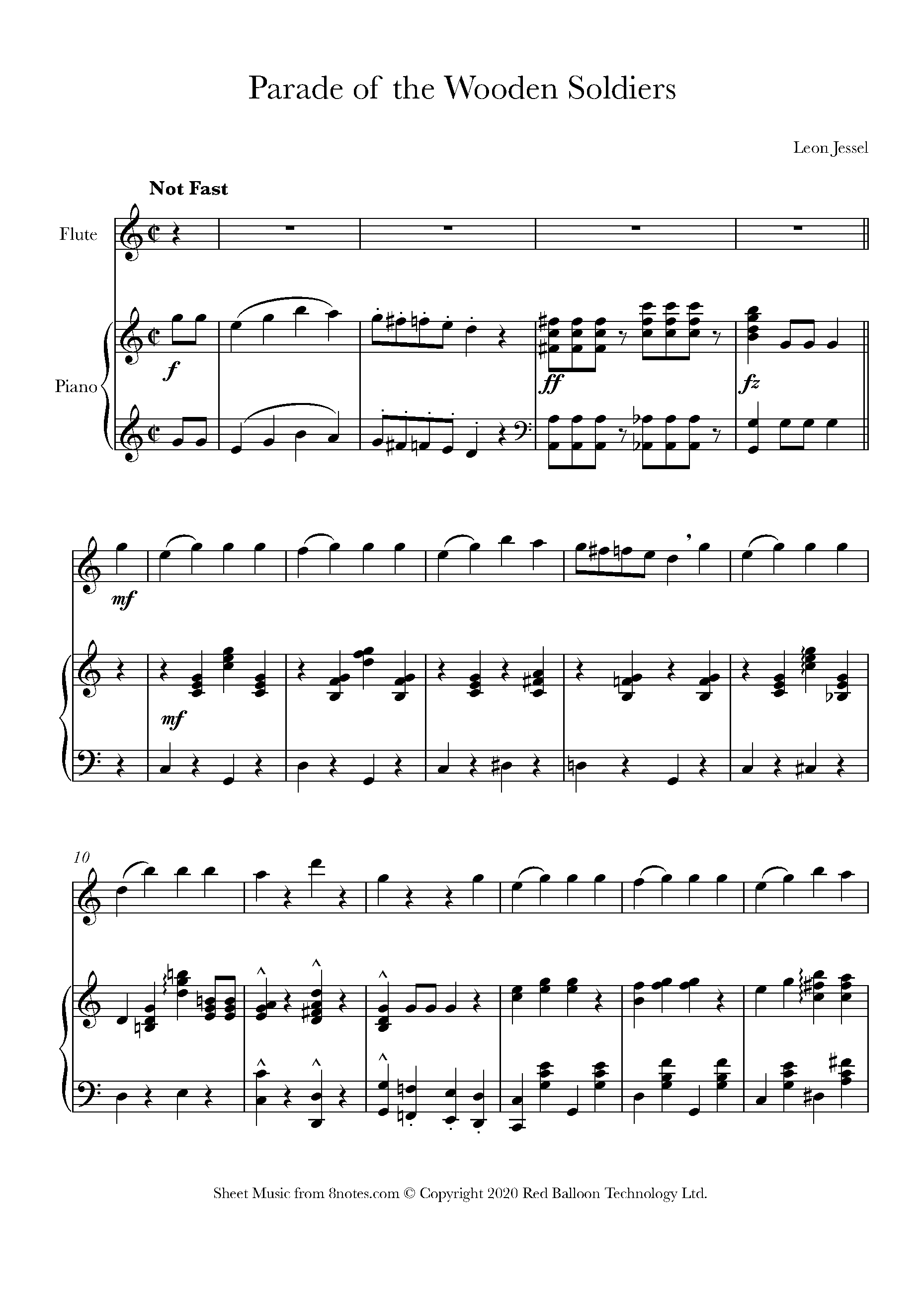 Jessel - The Parade of the Wooden Soldiers (La Parade des Soldats de ...