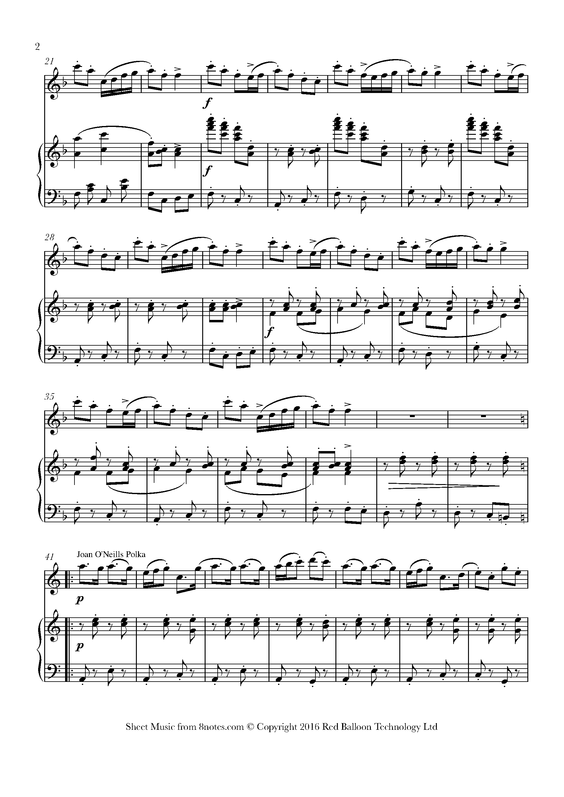 Irish Polka Medley (Tripping to the Well, Joan O'Neills Polka, Jenny ...