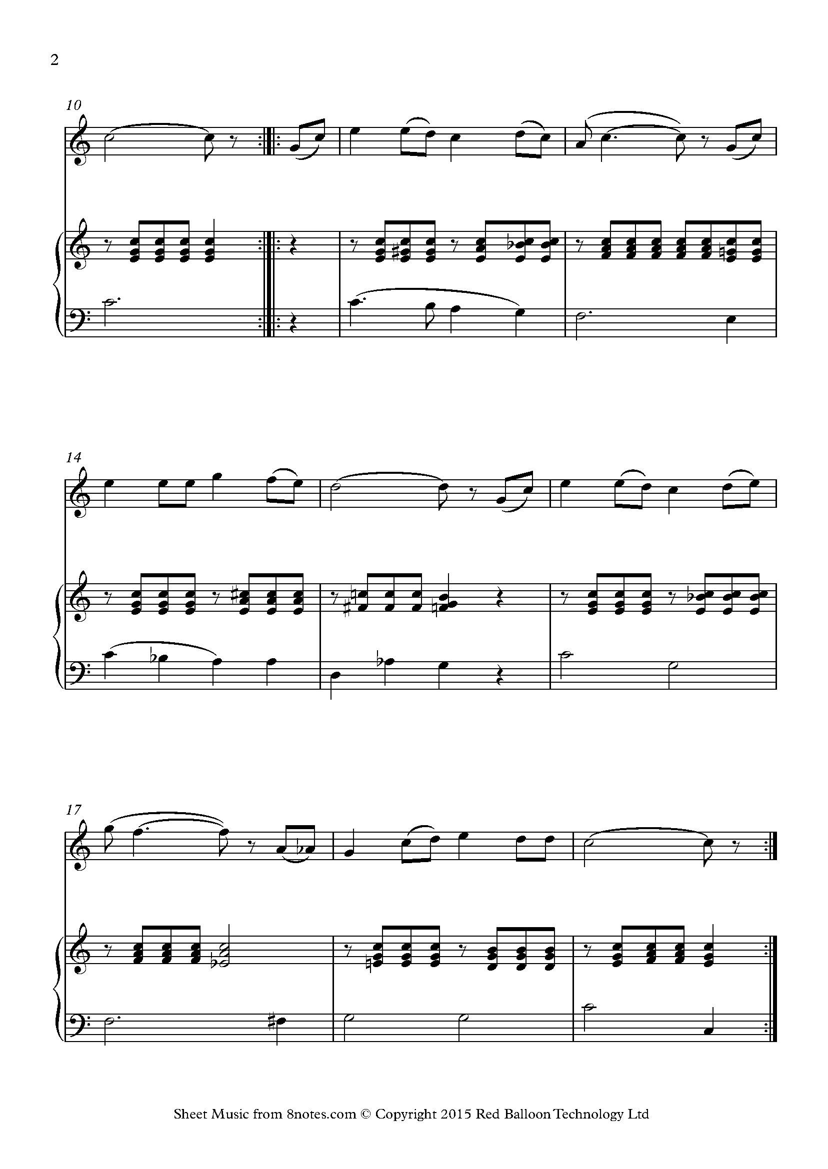 Red River Valley Sheet music for Flute - 8notes.com