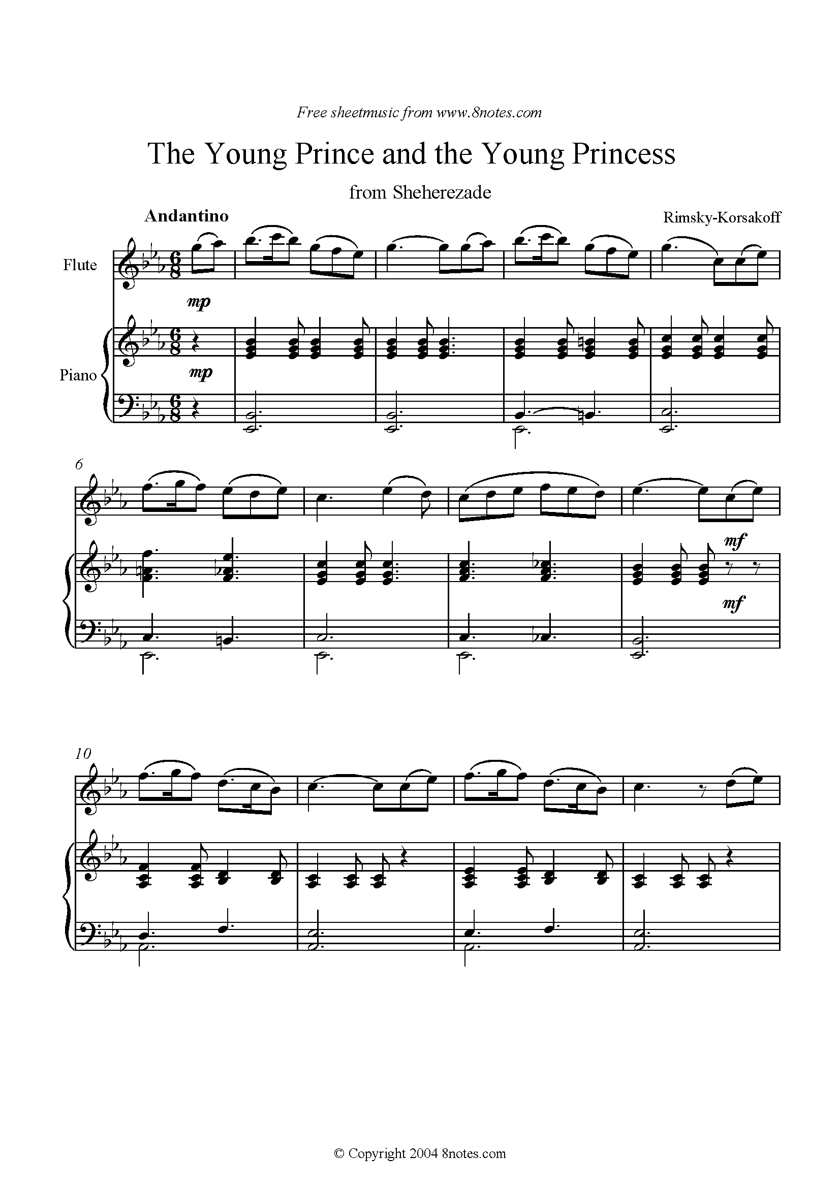 Rimsky-Korsakov - The Young Prince and the Young Princess (Sheherazade ...