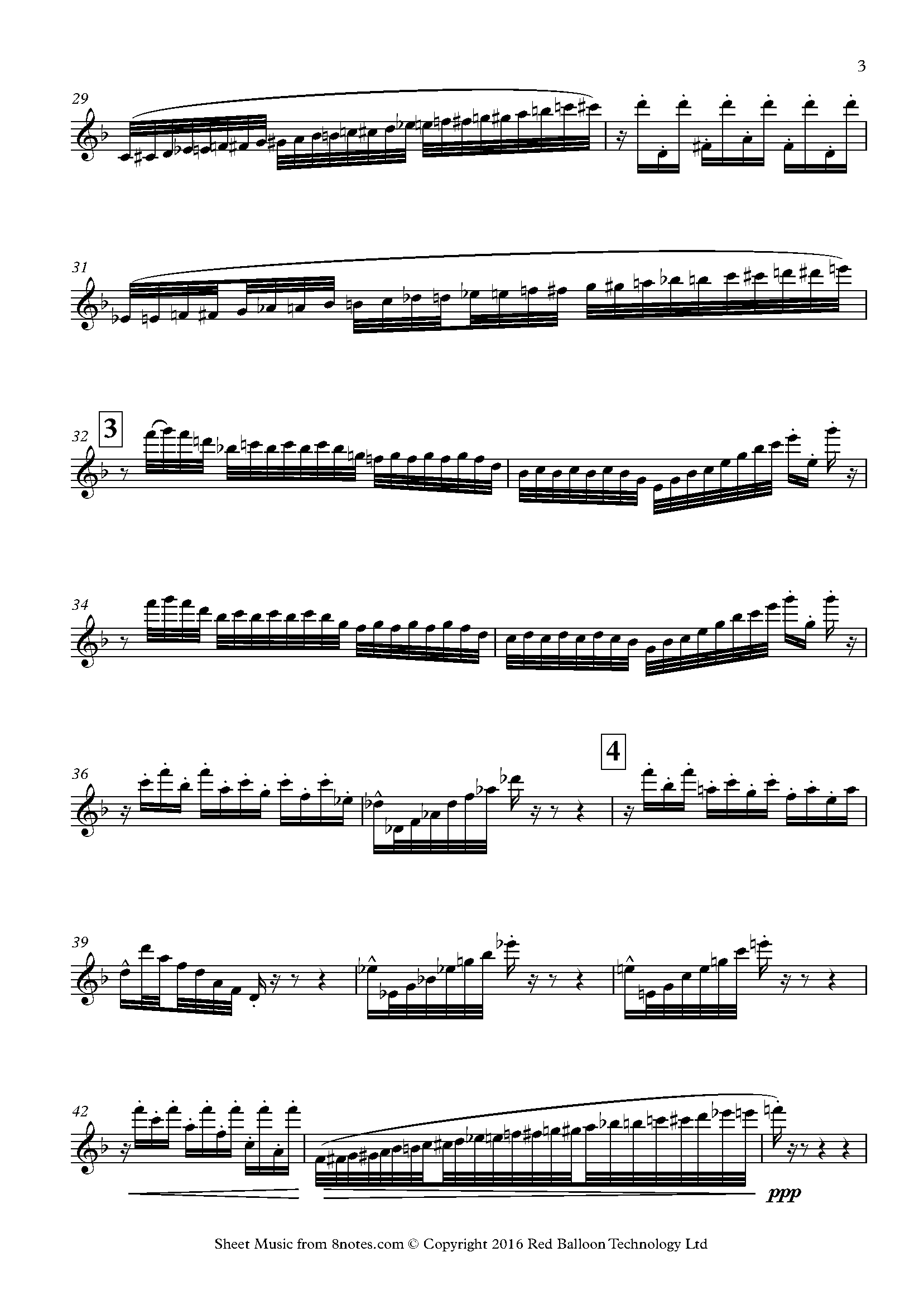 Saint-Saëns - Carnival of the Animals Excerpt: Flute, No. 10: Voliere ...