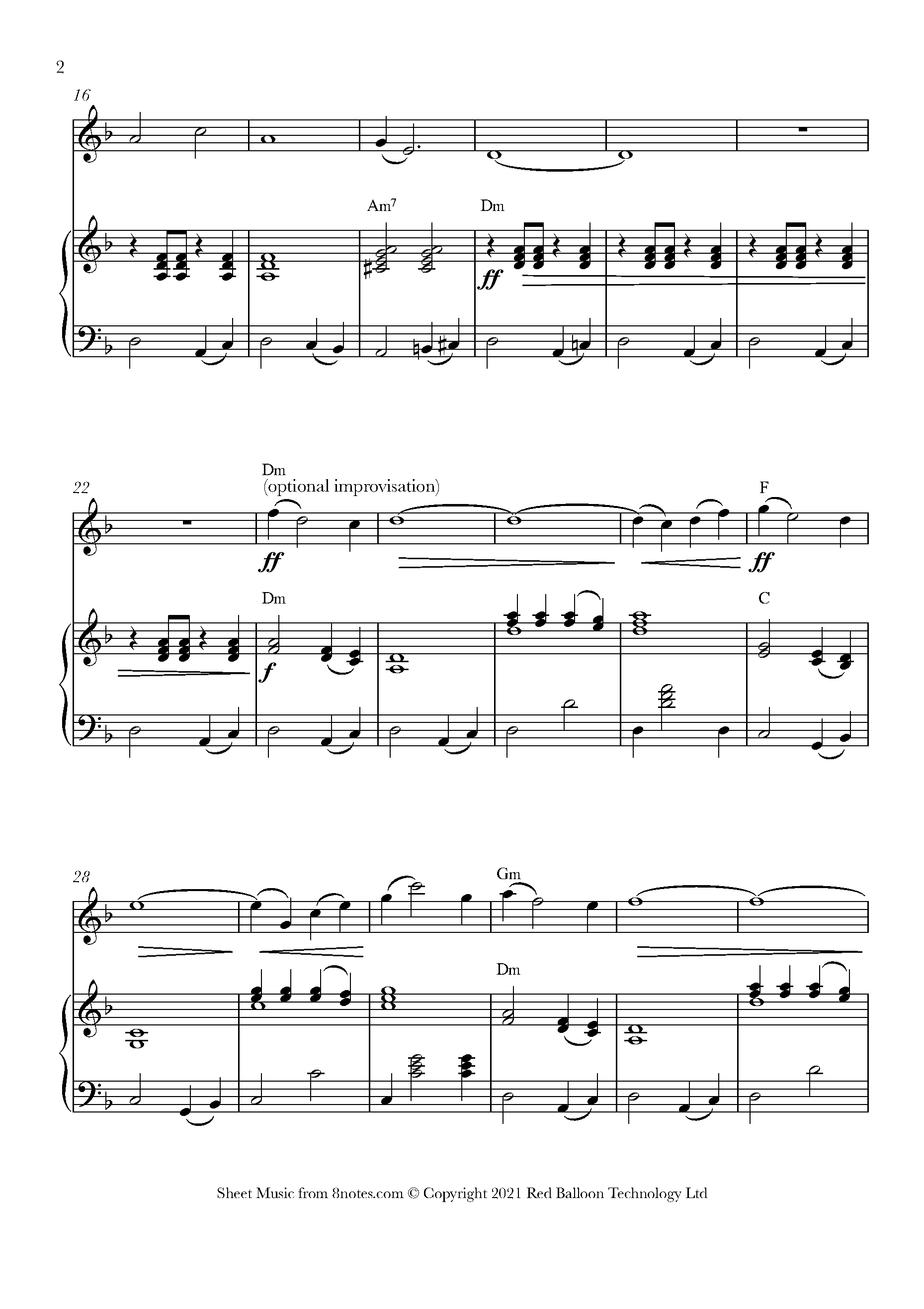 Sinner Man Sheet music for Flute - 8notes.com
