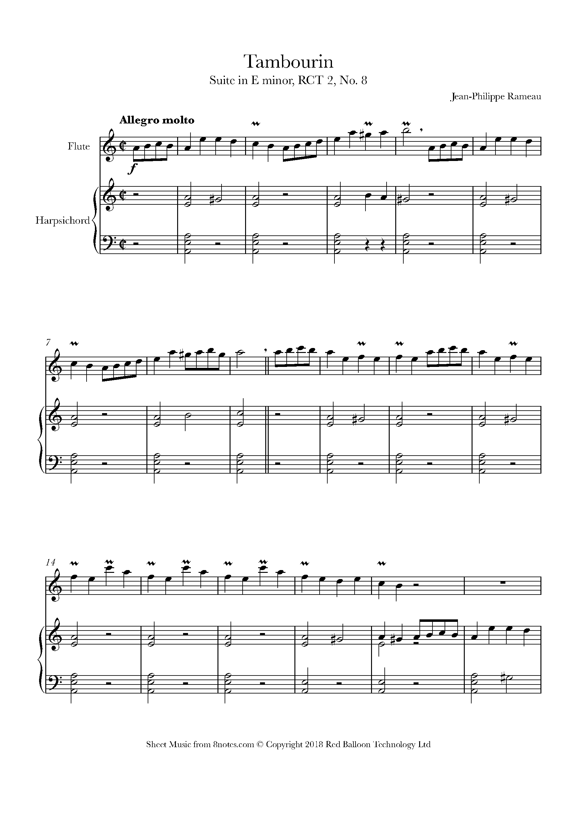 Free Flute Sheet Music, Lessons & Resources - 8notes.com