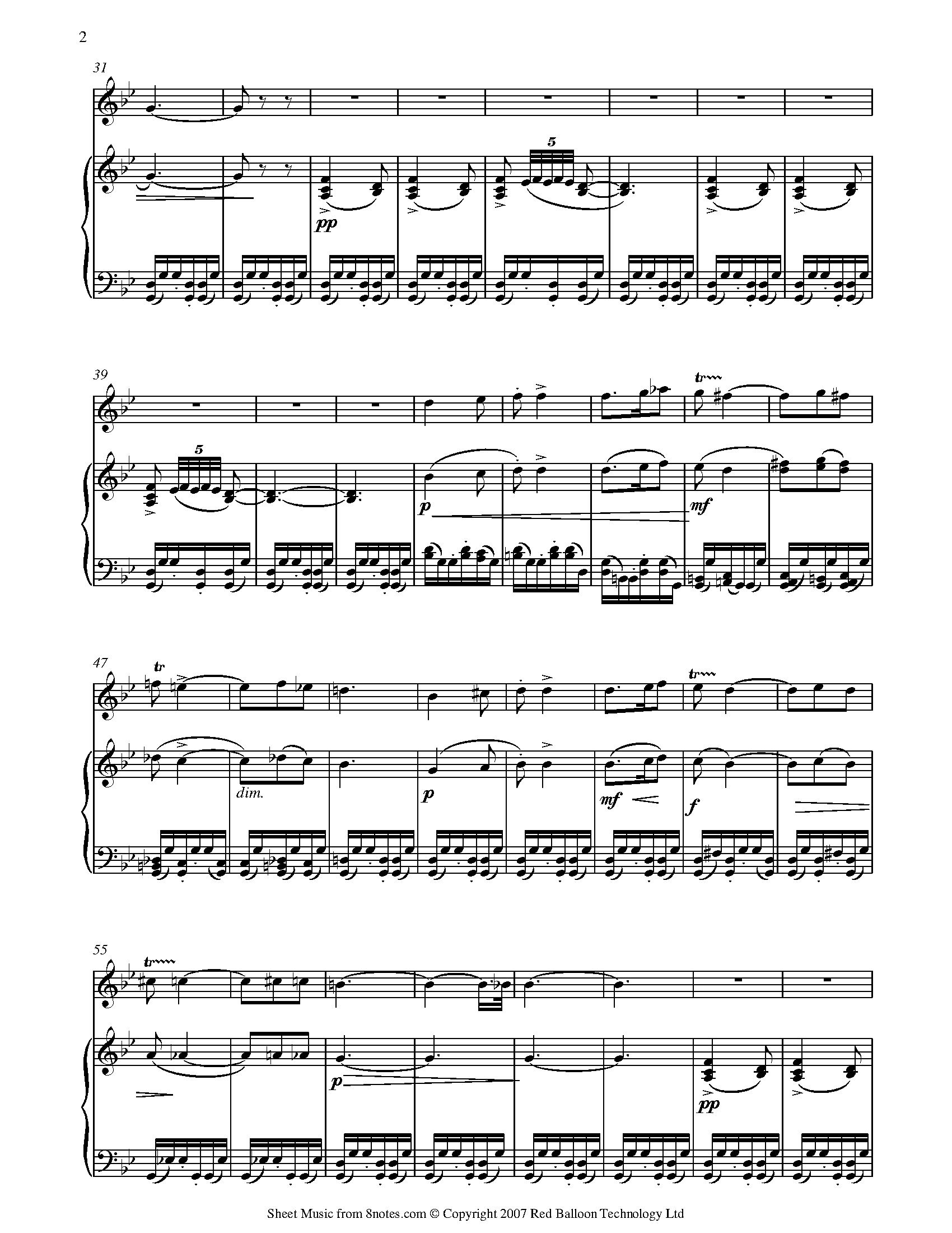 Tchaikovsky - Arabian Dance from the Nutcracker Sheet music for Flute ...
