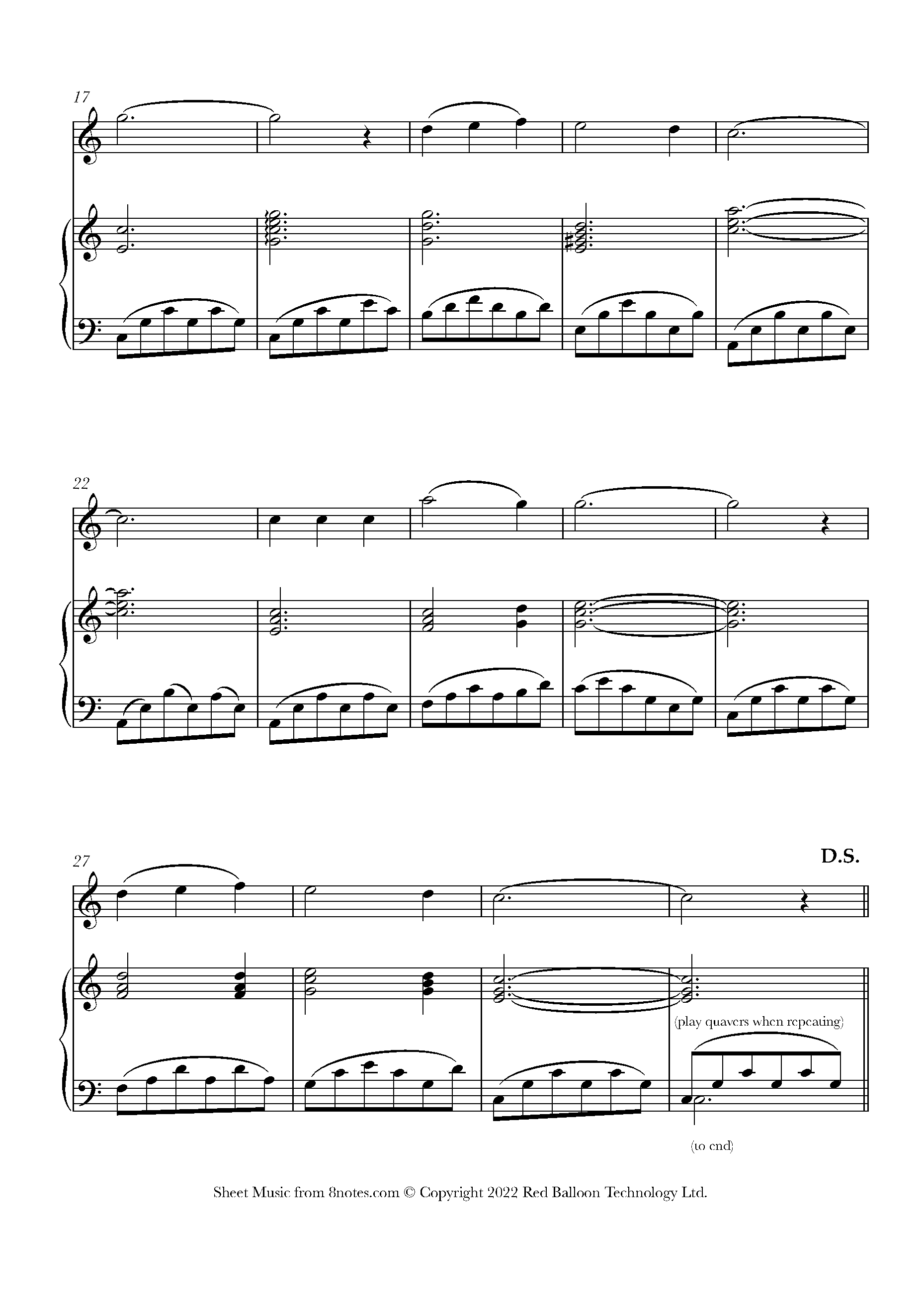 Un Canadien Errant (Canadian Trad.) Sheet music for Flute - 8notes.com