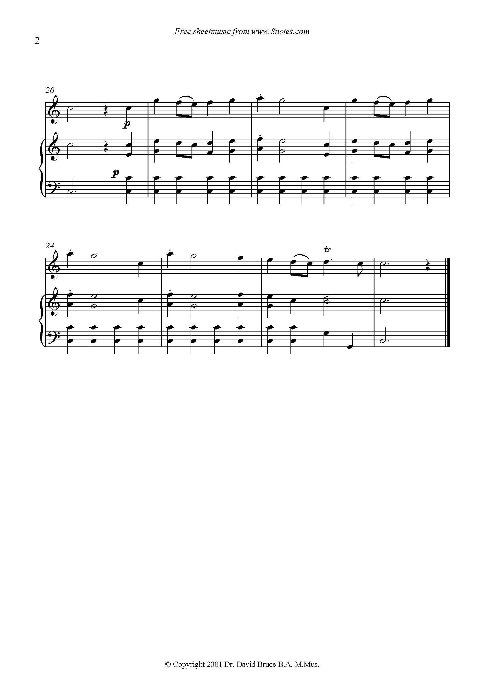 Vivaldi - Spring from 'The Four Seasons' Sheet music for Flute - 8notes.com