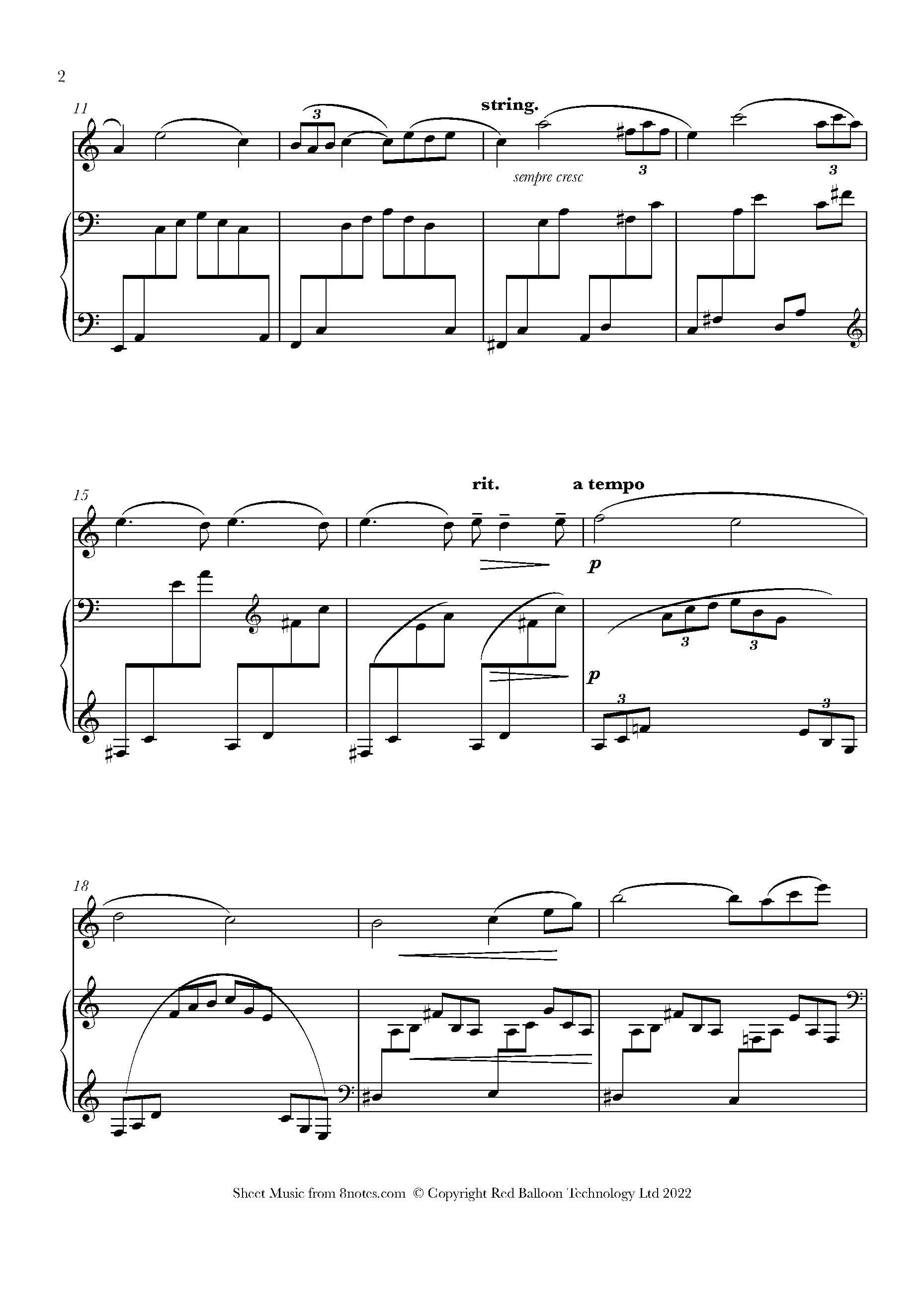 Debussy - Arabesque No.1 Sheet music for Oboe - 8notes.com