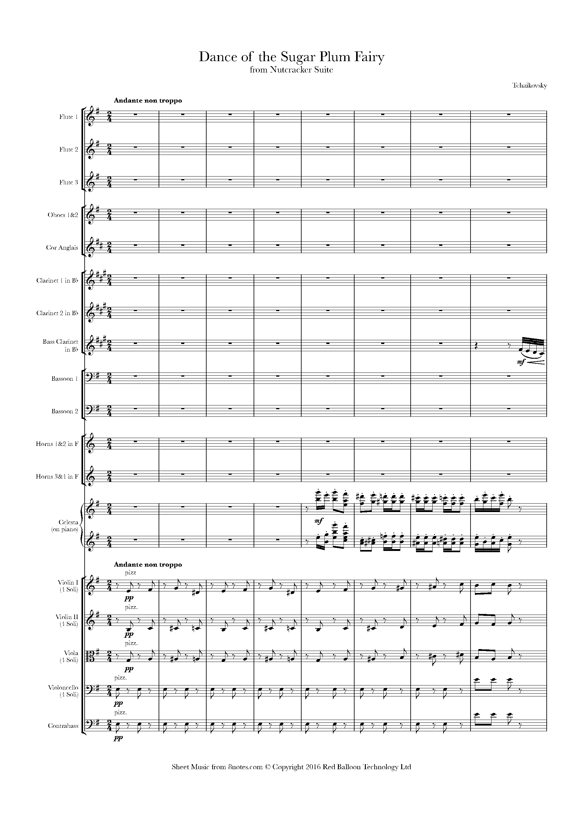 Tchaikovsky - Nutcracker Suite, Op. 71a III. Dance of the Sugar Plum ...