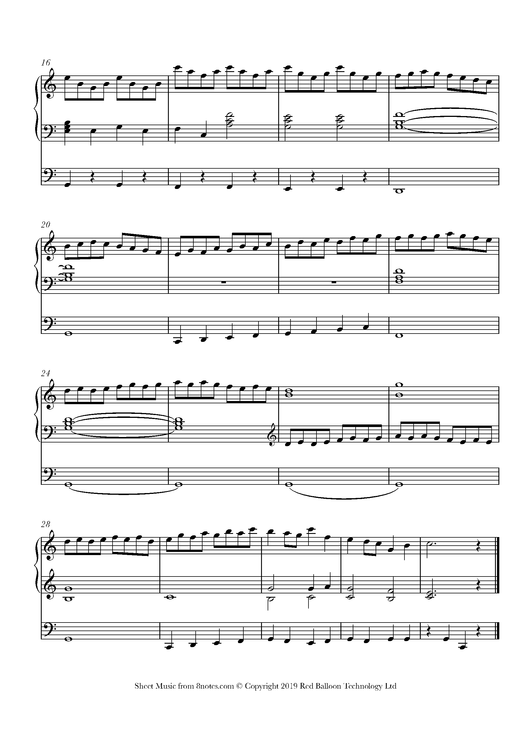 Handel - The Arrival of the Queen of Sheeba Sheet music for Organ ...