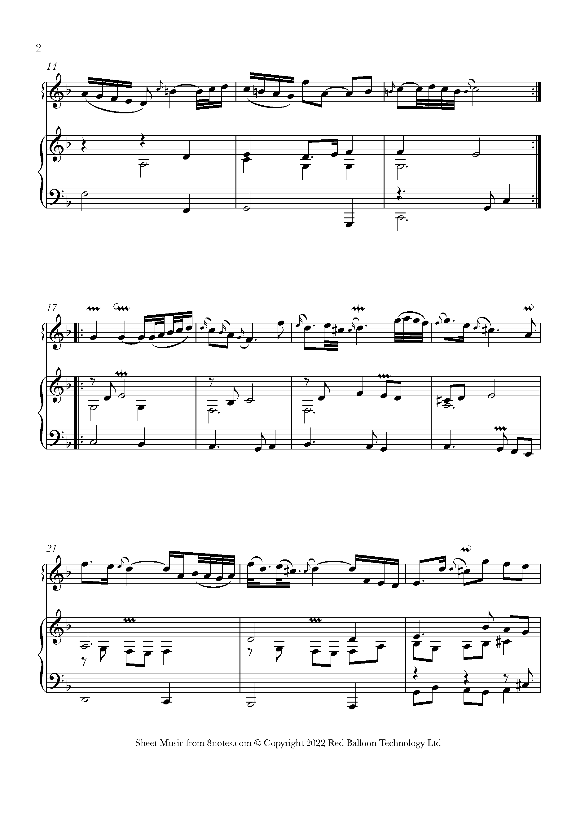 Bach - Aria from Goldberg Variations Sheet music for Percussion ...