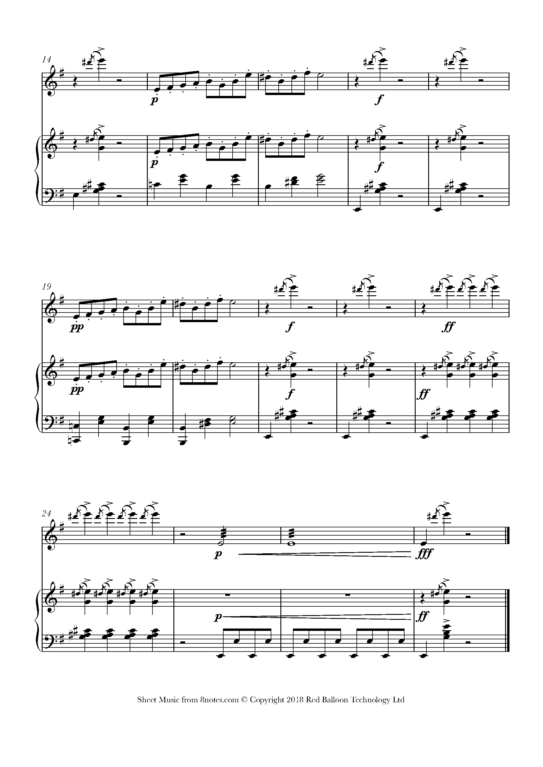 Grieg - In the Hall of the Mountain King Sheet music for Percussion ...