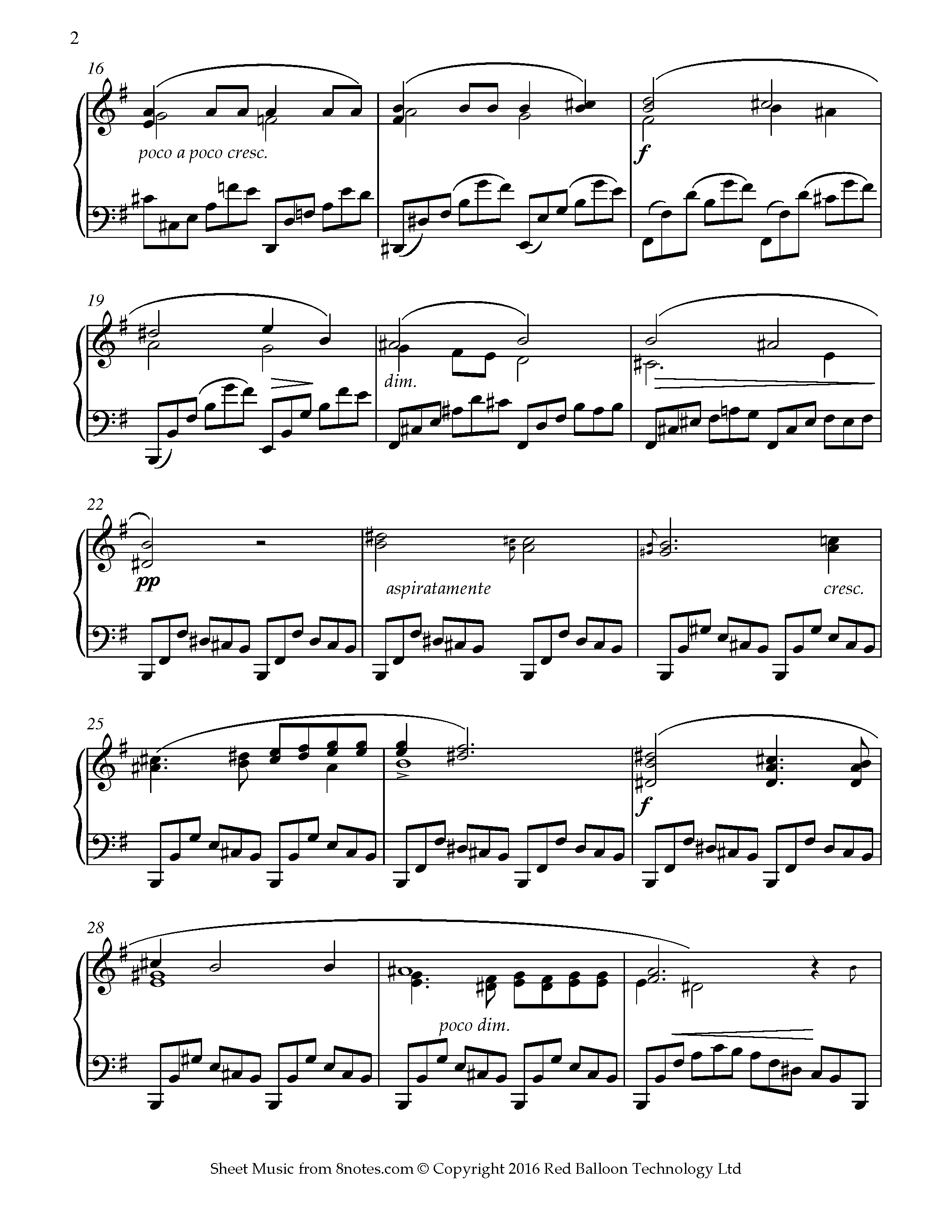 Chopin - Nocturne op.72 no.1 Sheet music for Piano - 8notes.com